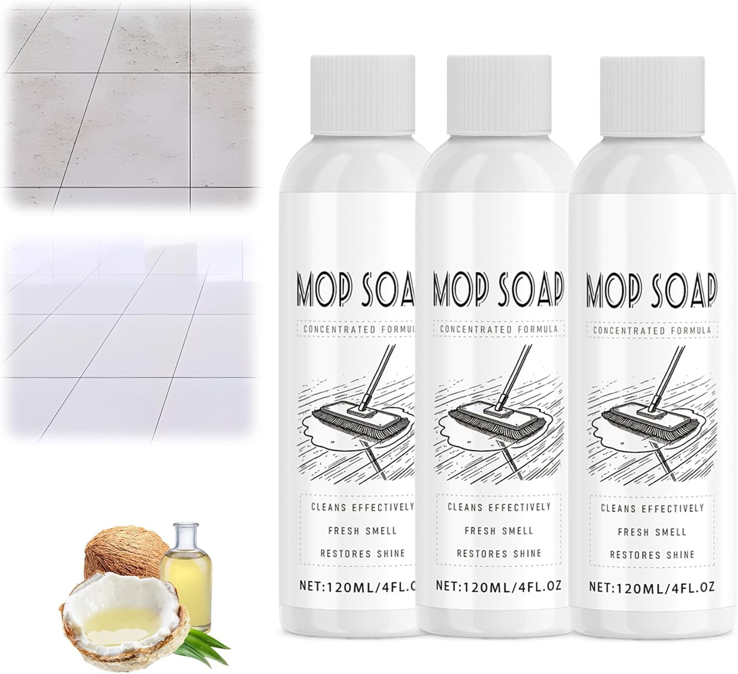 Highly Scented Mop Soap, 2025 New Mop Soap for Floor Cleaning, Upgrade ...