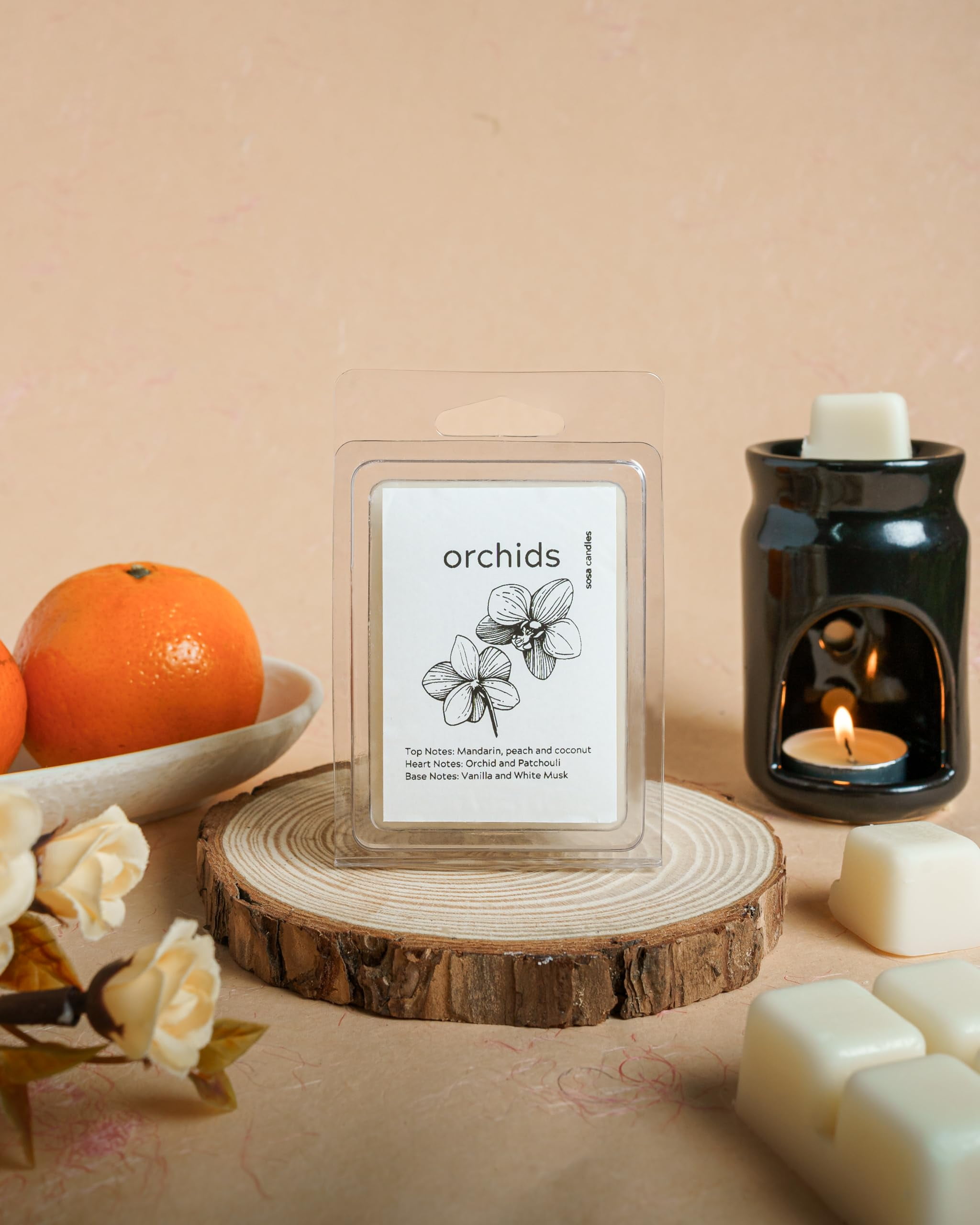 Highly Scented Orchid Wax Melts/Tarts/Cubes | Essential Oil Infused ...