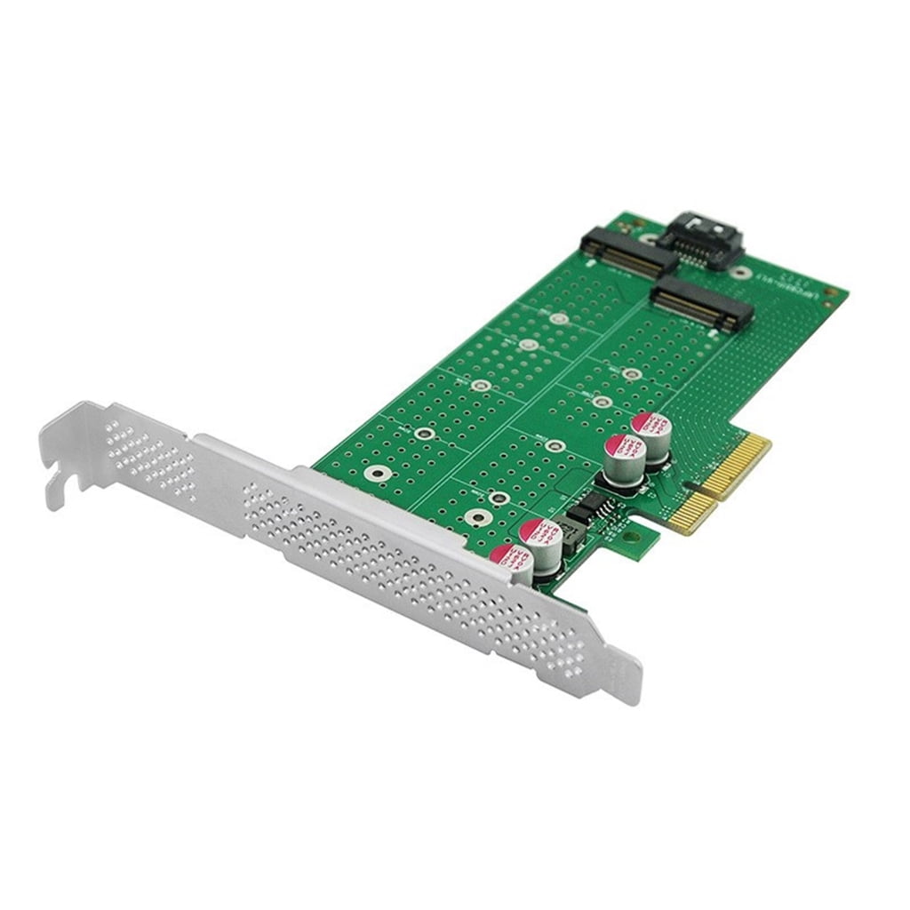 Highly Speed Connectors PCIe4.0x4 to M.2 NVMe and NGFF SSD Adapter Card ...