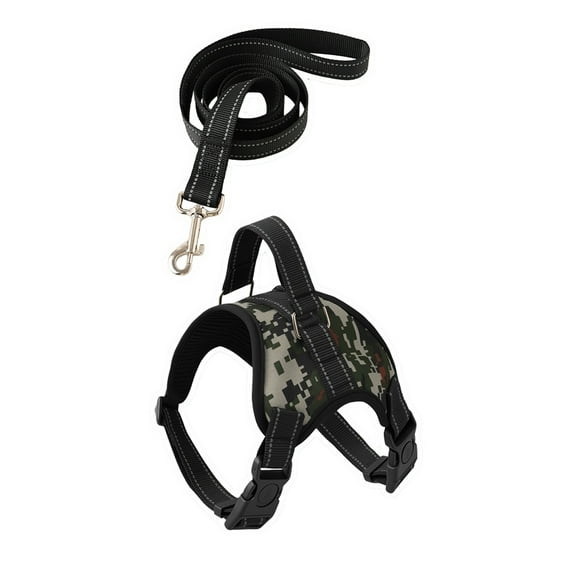 Highly Strength Dog Harness Vest with Rope For Daily Outdoors Adventure ...
