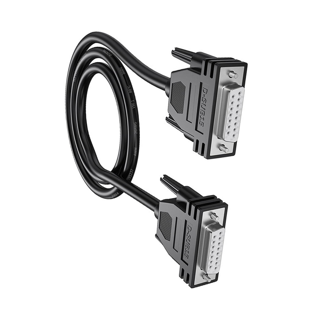 Highly speed DB15 Serial Cable DB15 Female to Male Wire Double ...