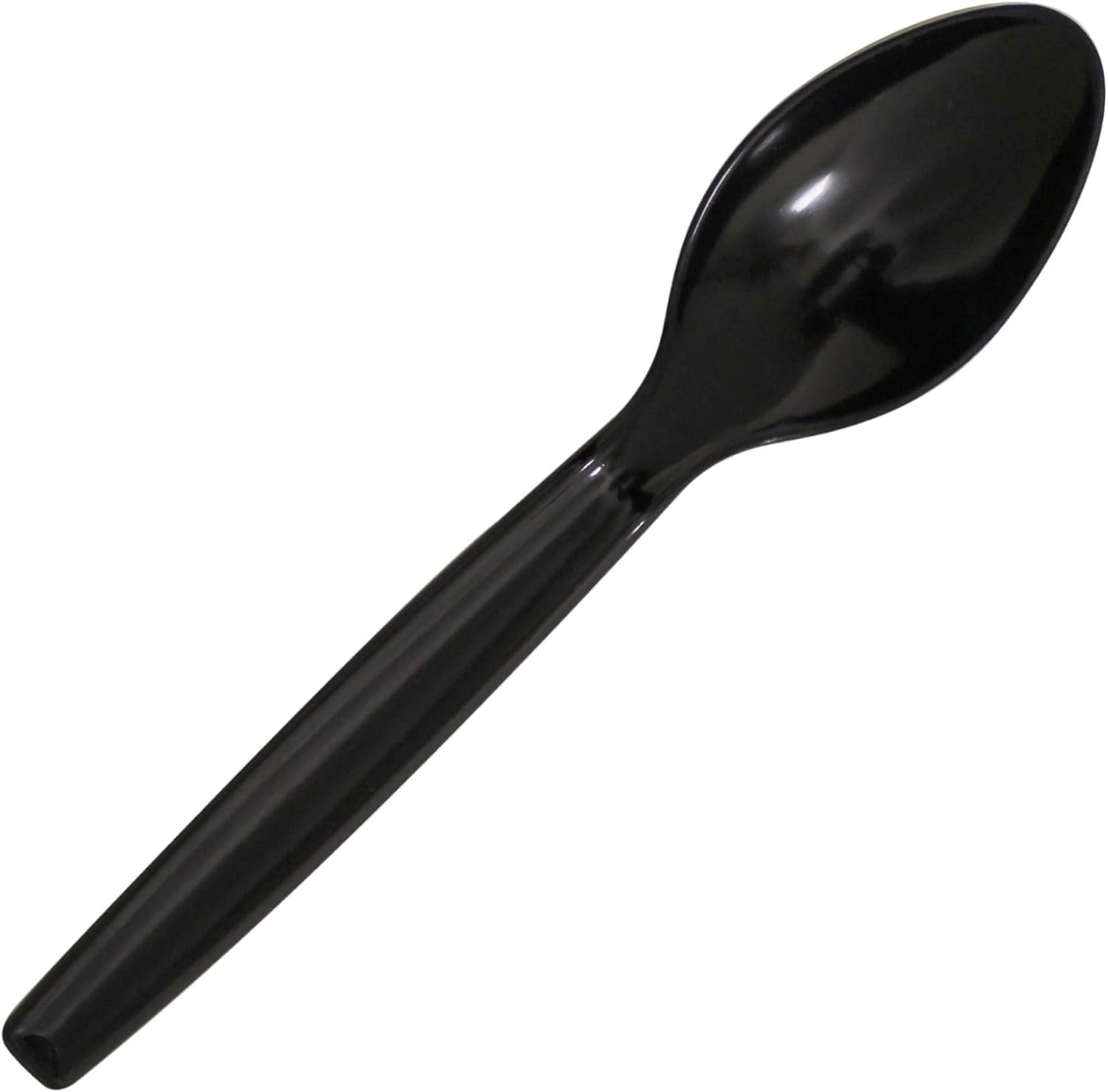 Highmark Full-Sized Plastic Spoons, Black, Box Of 1000, 3585490694 ...