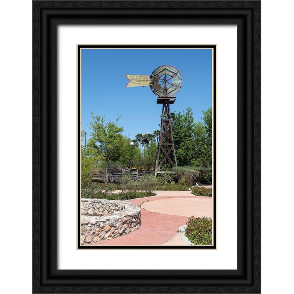 Highsmith, Carol 11x14 Black Ornate Wood Framed with Double Matting ...
