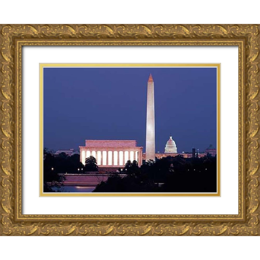 Highmith, Carol 14x11 Gold Ornate Wood Framed with Double Matting ...