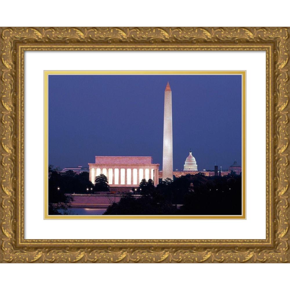 Highmith, Carol 18x14 Gold Ornate Wood Framed with Double Matting ...