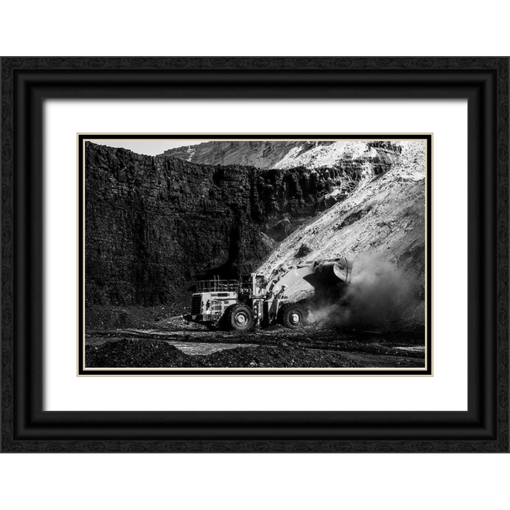 Highsmith, Carol 18x13 Black Ornate Wood Framed with Double Matting ...