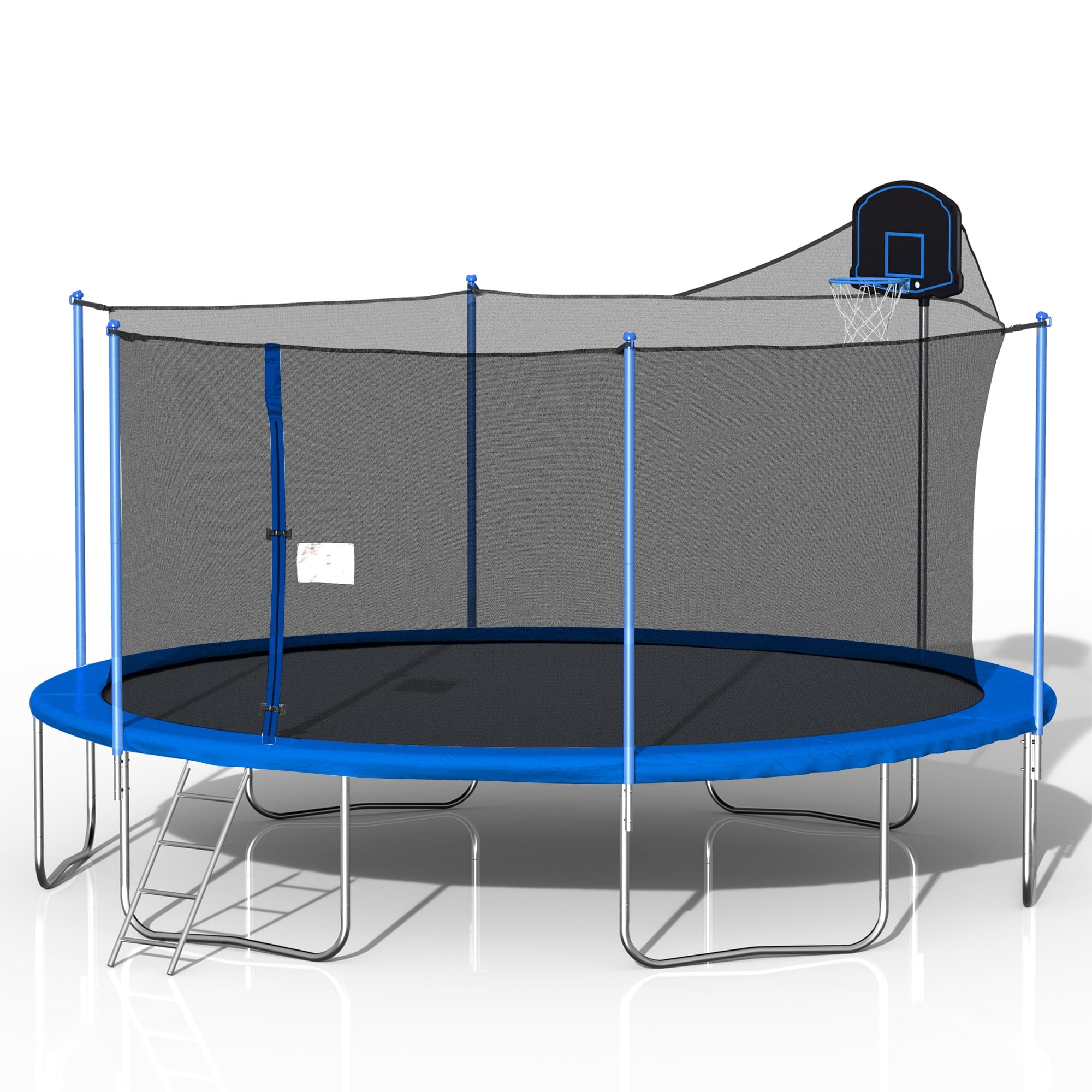 Highsound Giant 16 FT Outdoor Trampoline for Backyard Family Jumping ...