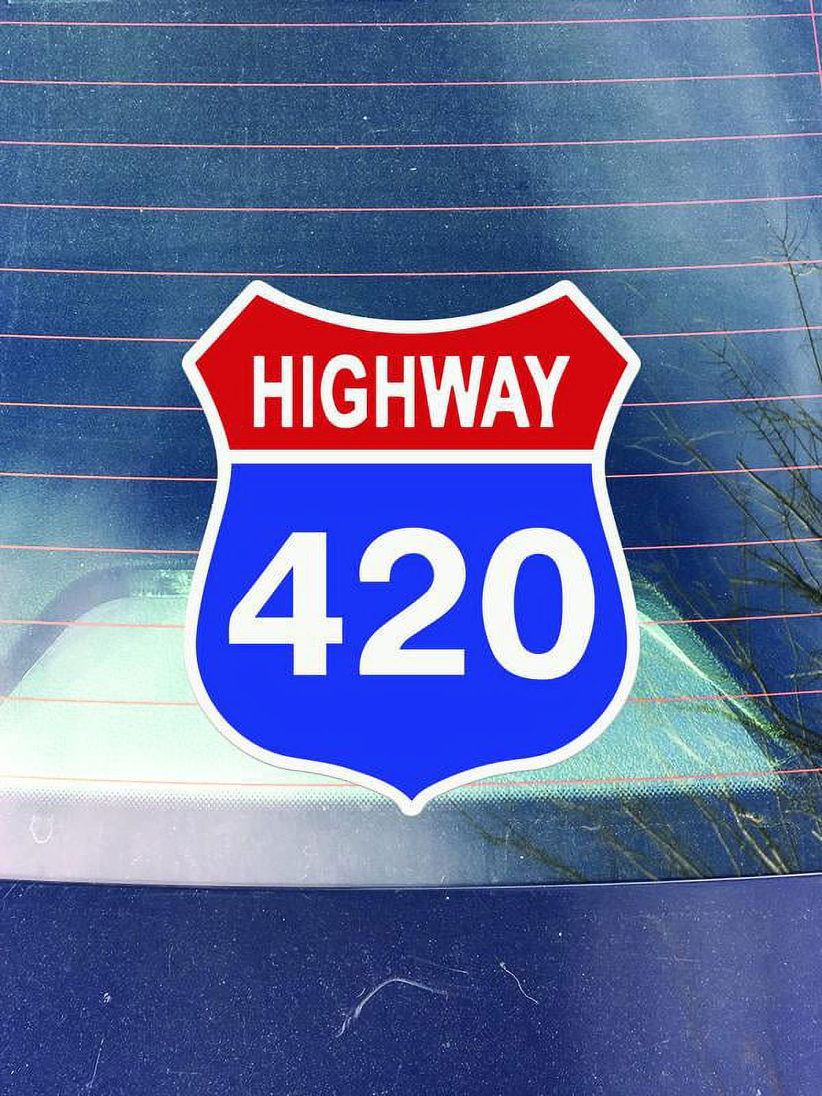 Highway 420 Vinyl Decal Sticker | Cars Trucks Vans Walls Laptops Cups ...