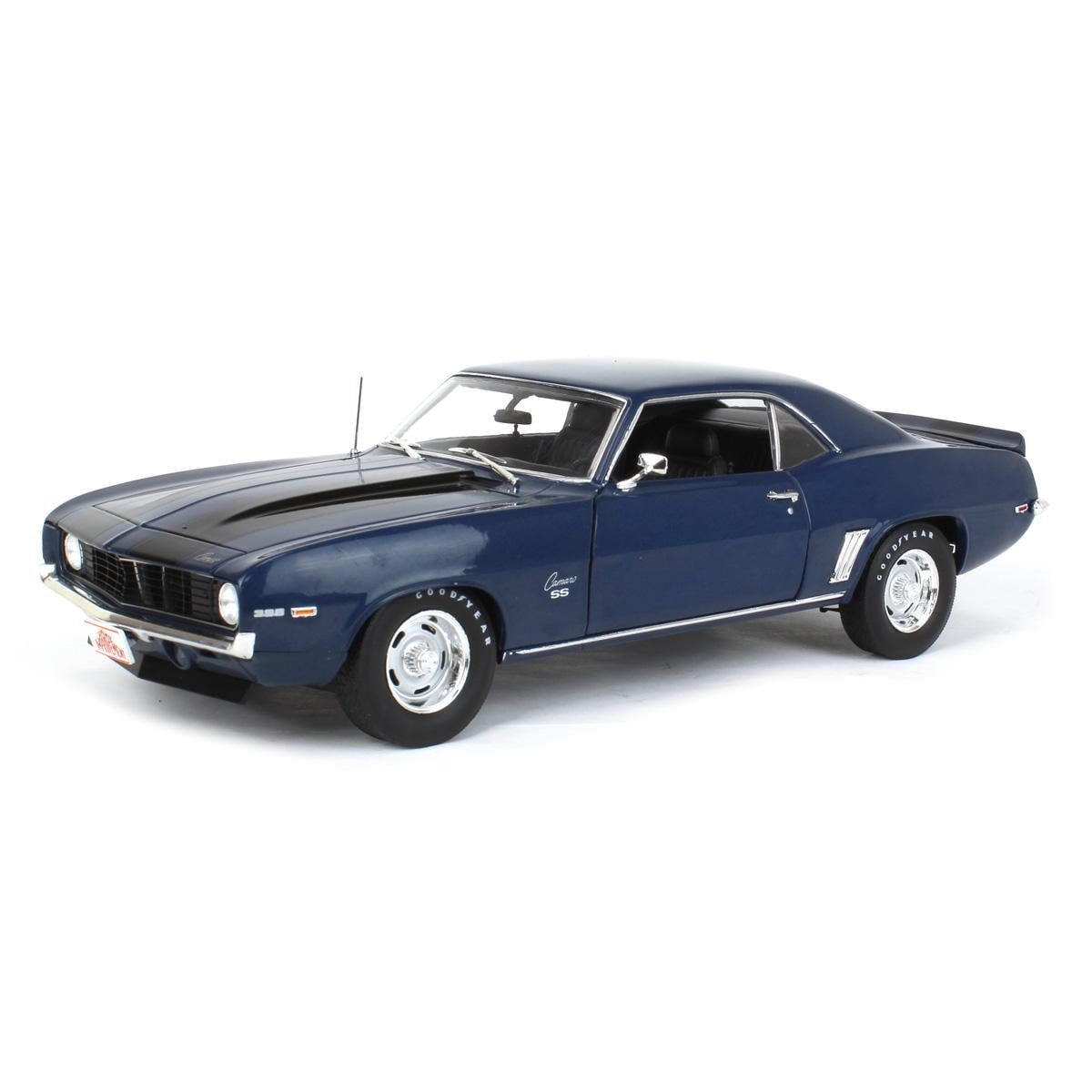 Highway61 HIG18039 1969 Chevrolet Camaro SS Model Car, Blue - Walmart.com