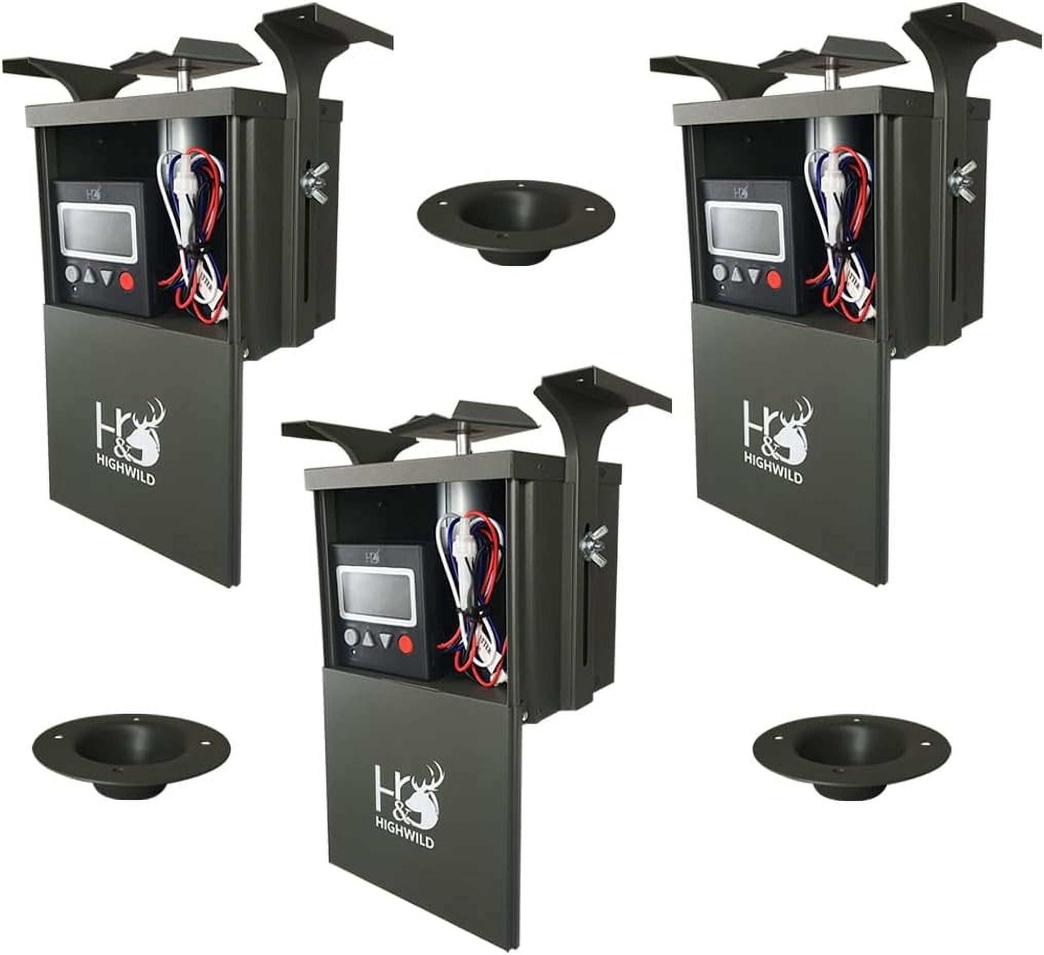 Highwild 6-Volt Deer Feeder Digital Power Control Unit Multi-Set - 3 ...