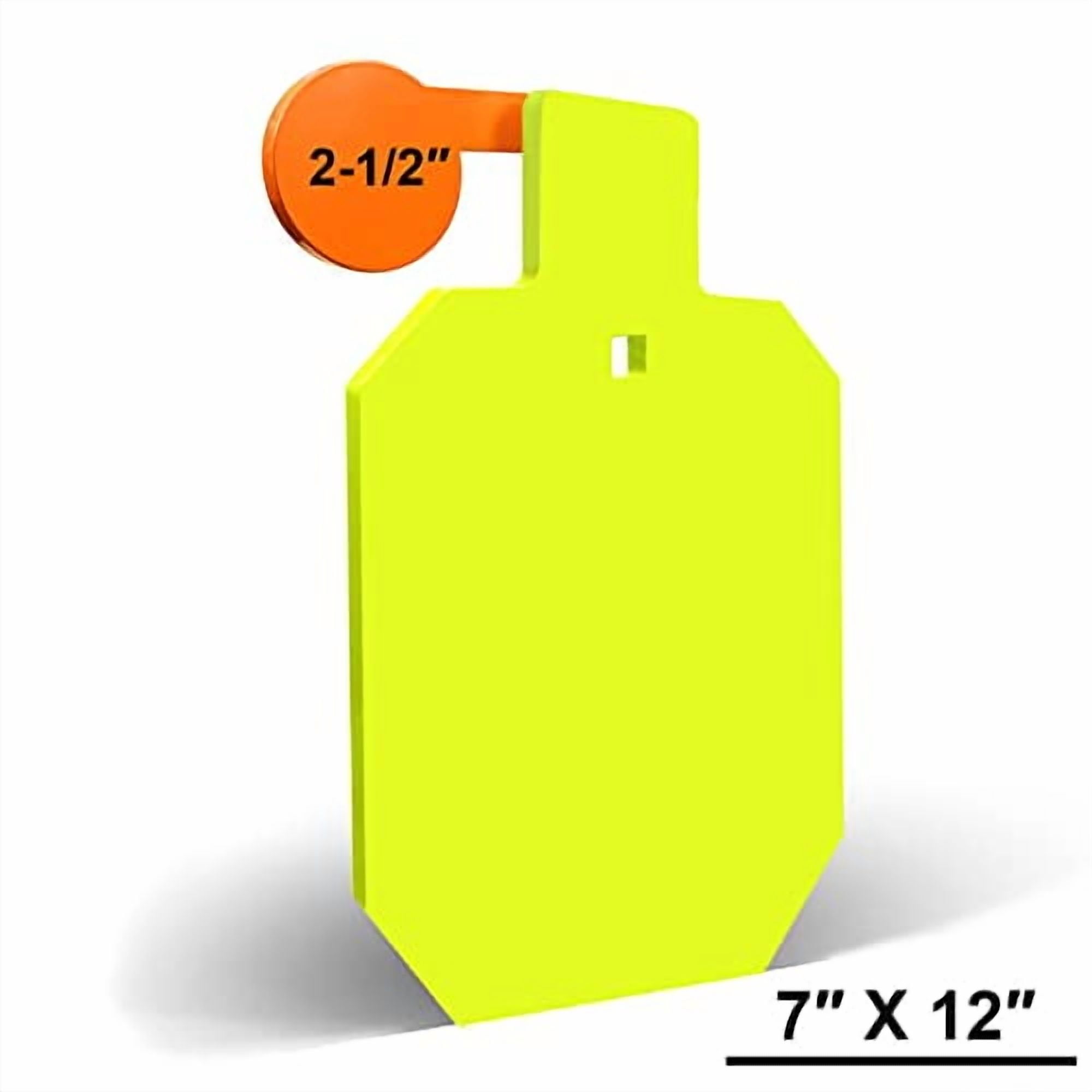 Highwild AR500 Steel Hostage Target 1/2" Armored Steel Reactive IDPA ...