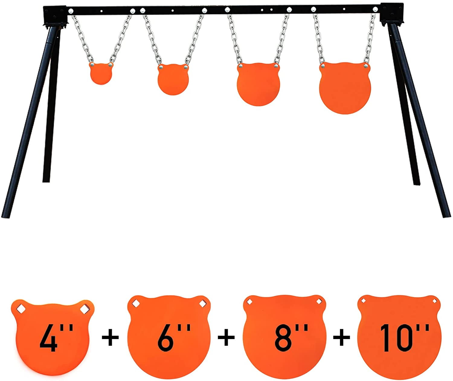 Highwild Steel Target Stand AR500 Shooting Target System Complete Kit ...