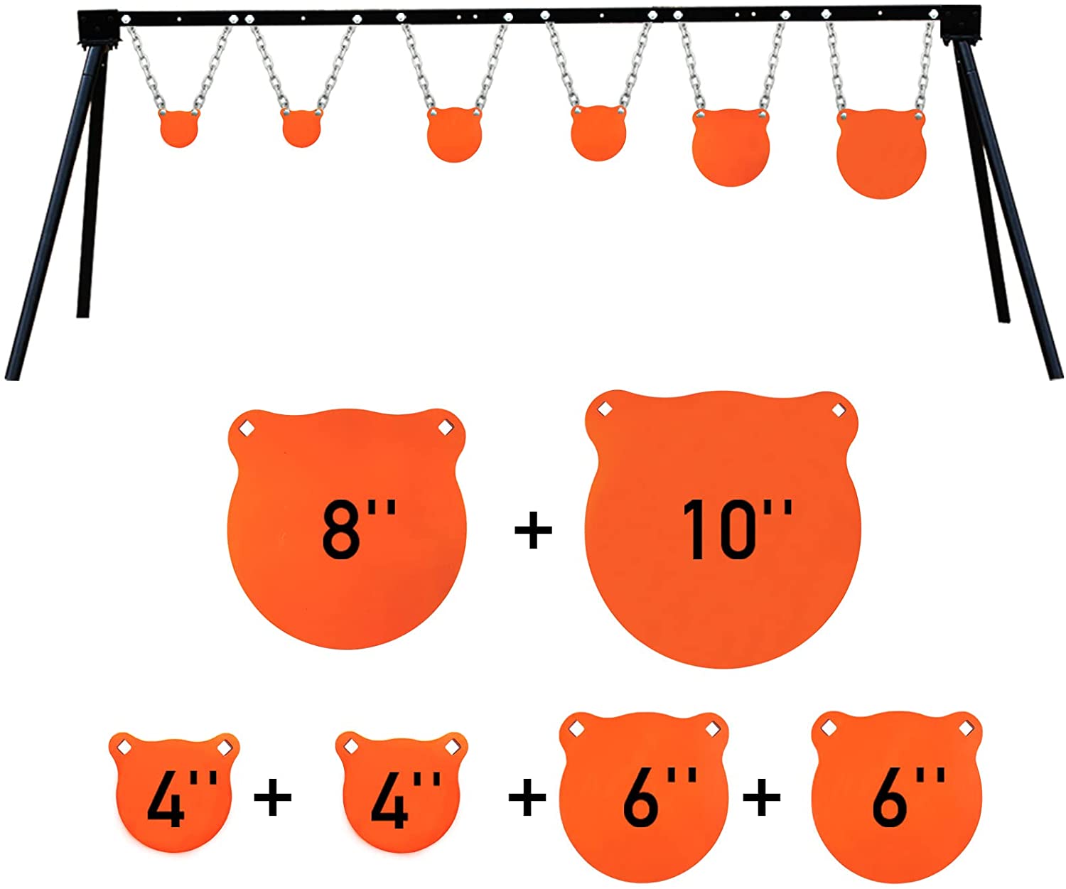 Highwild Steel Target Stand AR500 Shooting Target System Complete Kit ...