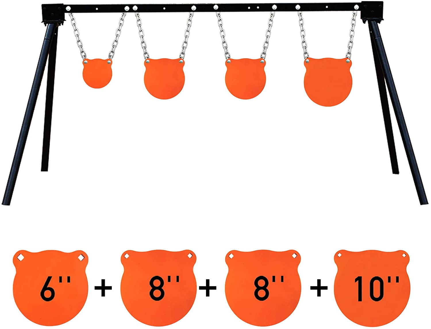 Highwild Steel Target Stand AR500 Shooting Target System Complete Kit ...