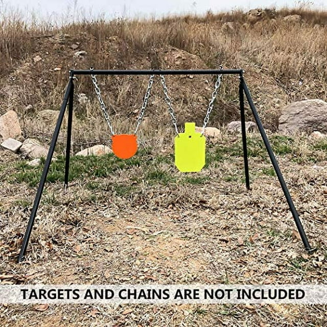 Highwild Steel Target Stand with Extra-Wide Footprint - for AR500 ...