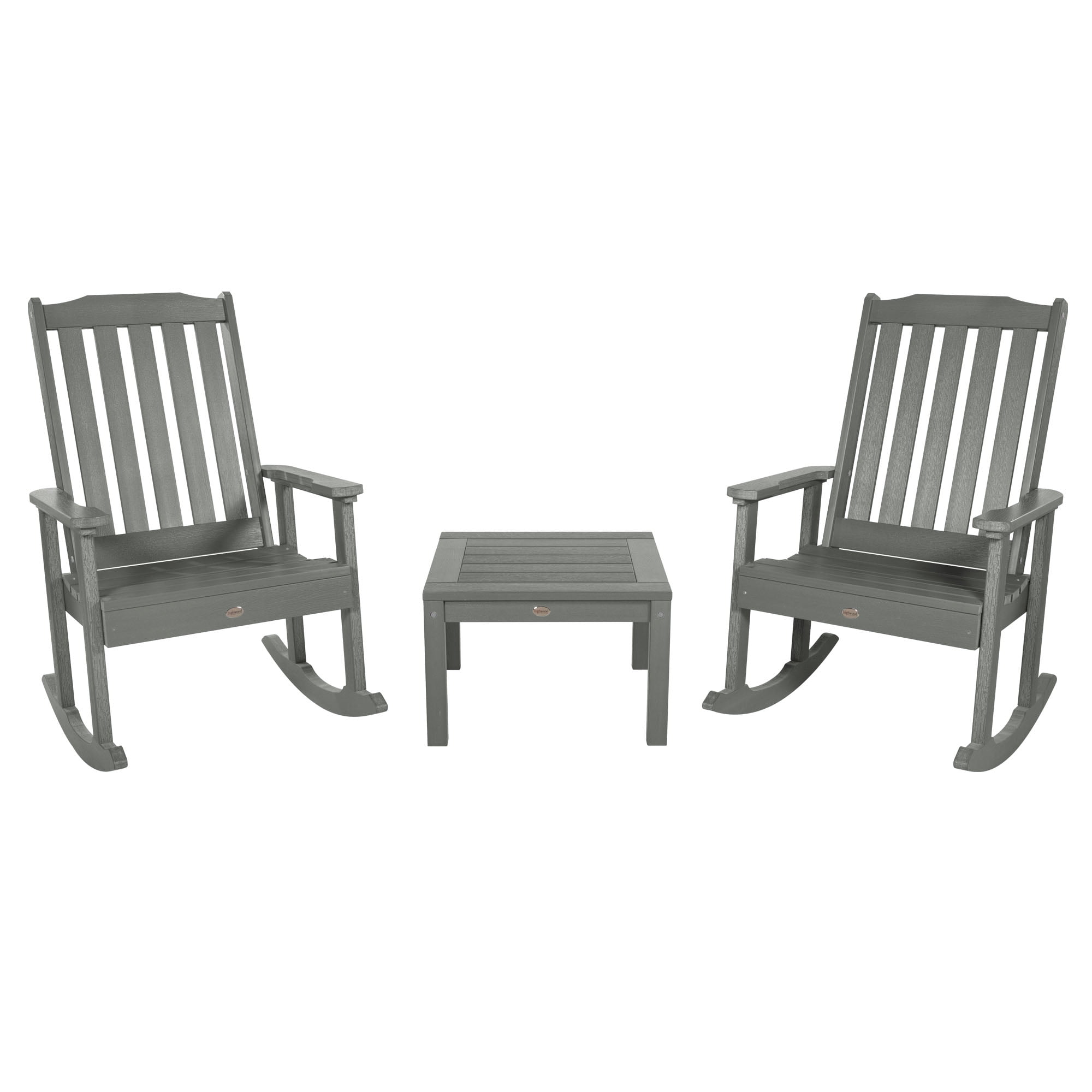Highwood 3-pc Lehigh Rocking Chair Set - 2 Lehigh Rockers and 1 ...
