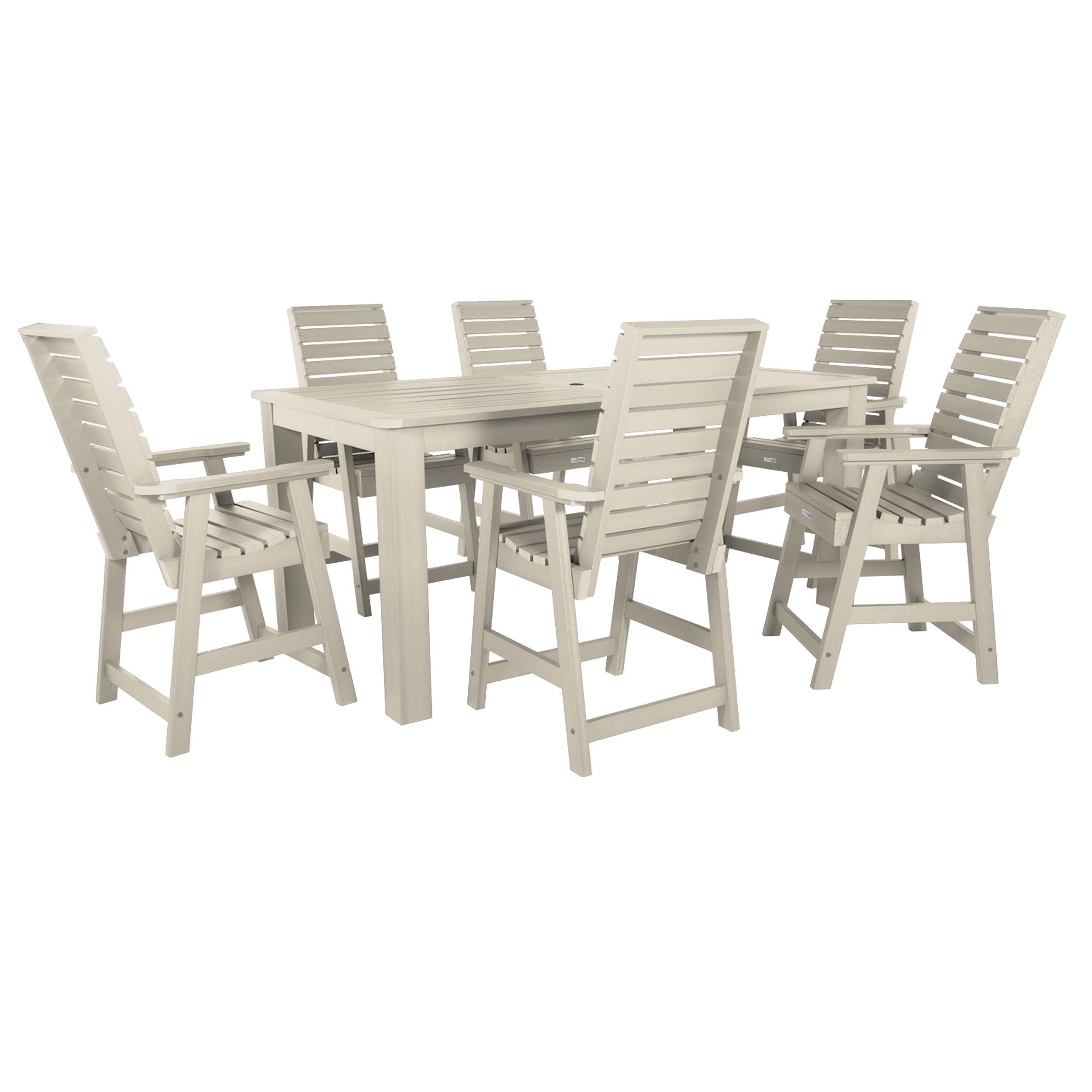 Highwood 7-pc Weatherly Dining Set - 42