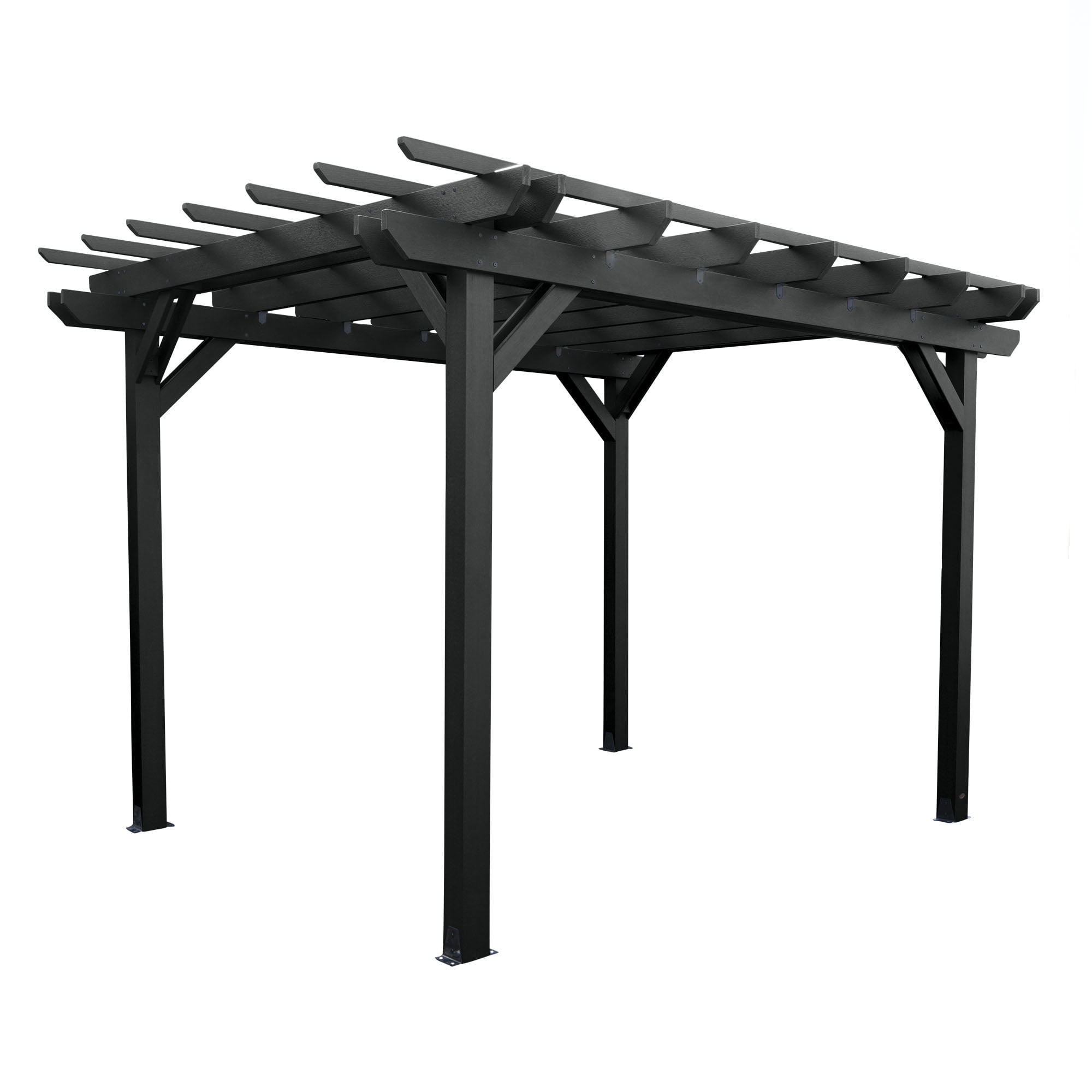 Highwood Bodhi 10' x 12' Pergola - Outdoor, Eco-friendly, Synthetic ...