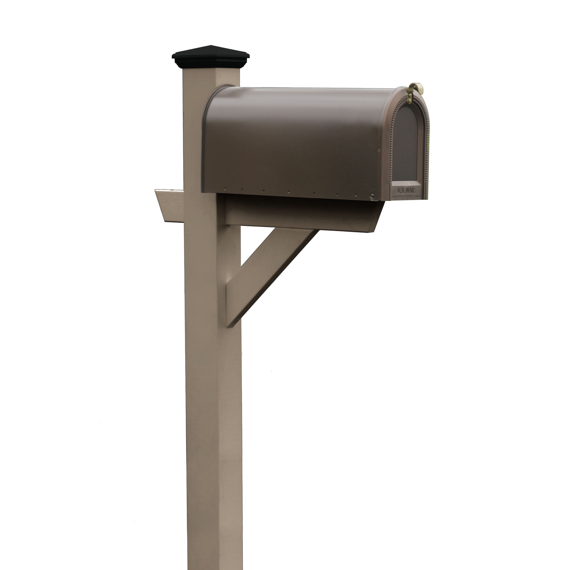 Highwood Hazleton Mailbox Post - In-Ground, 41" H, 4" x 4" Post ...