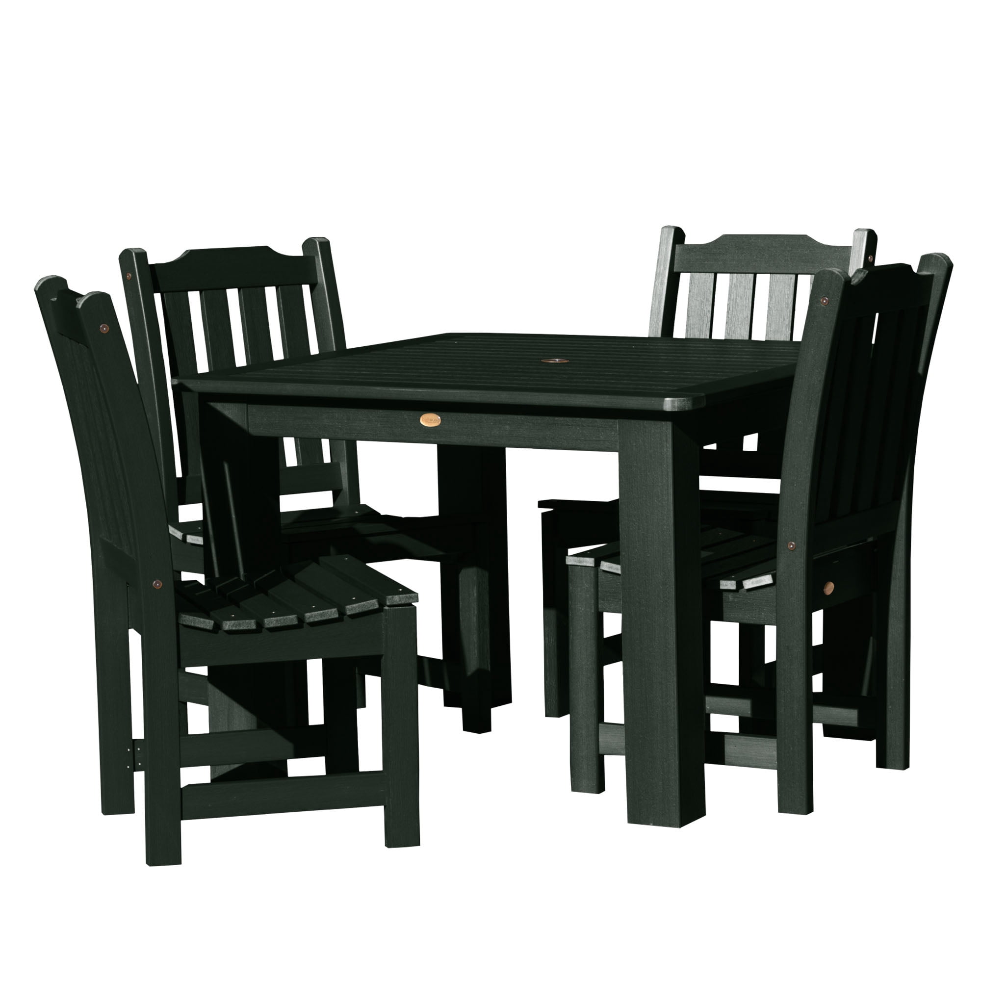 Highwood Lehigh Outdoor Patio Dining Set, 5 Piece, Multiple Colors ...