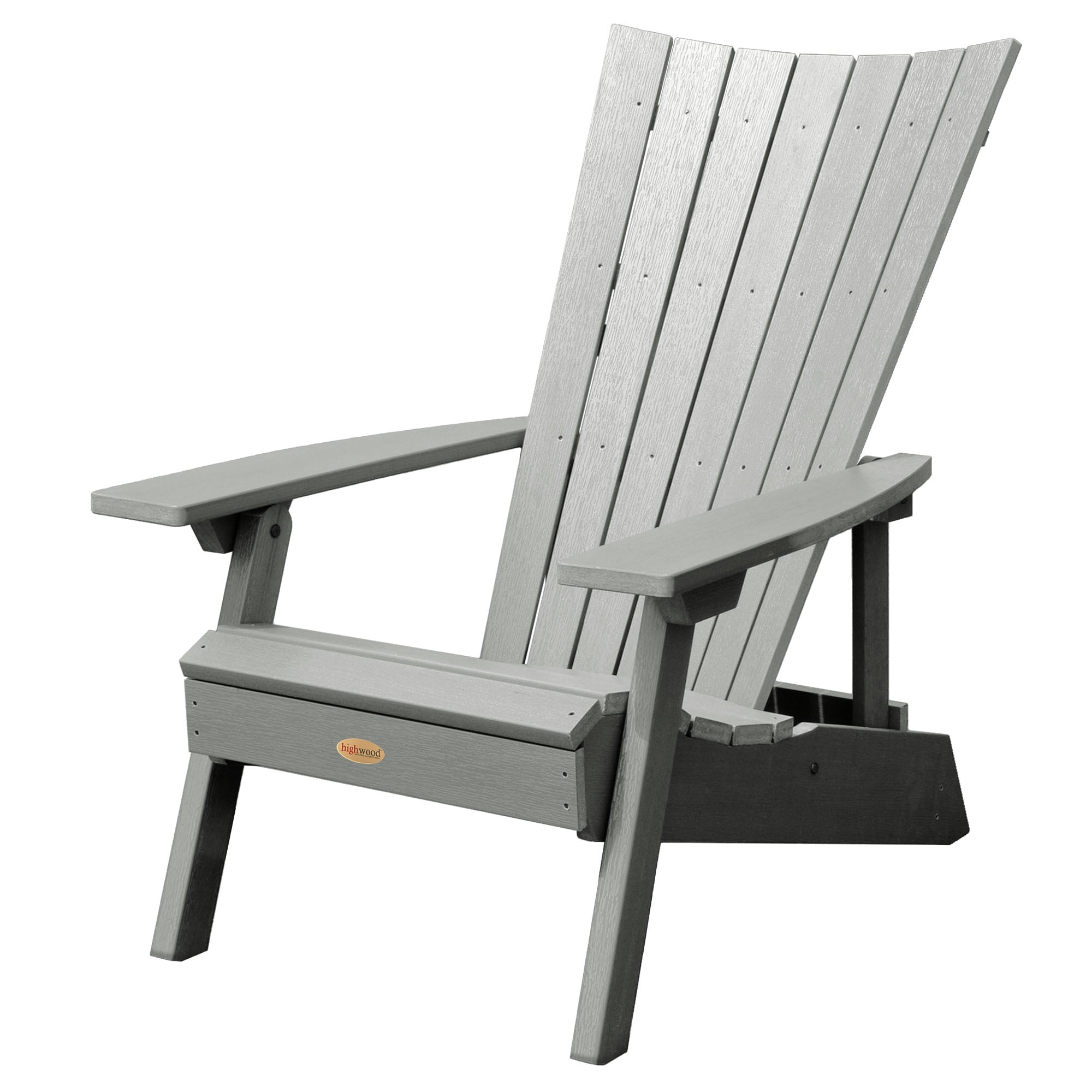 Highwood Manhattan Adirondack Chair - Outdoor, Eco-friendly, Synthetic ...