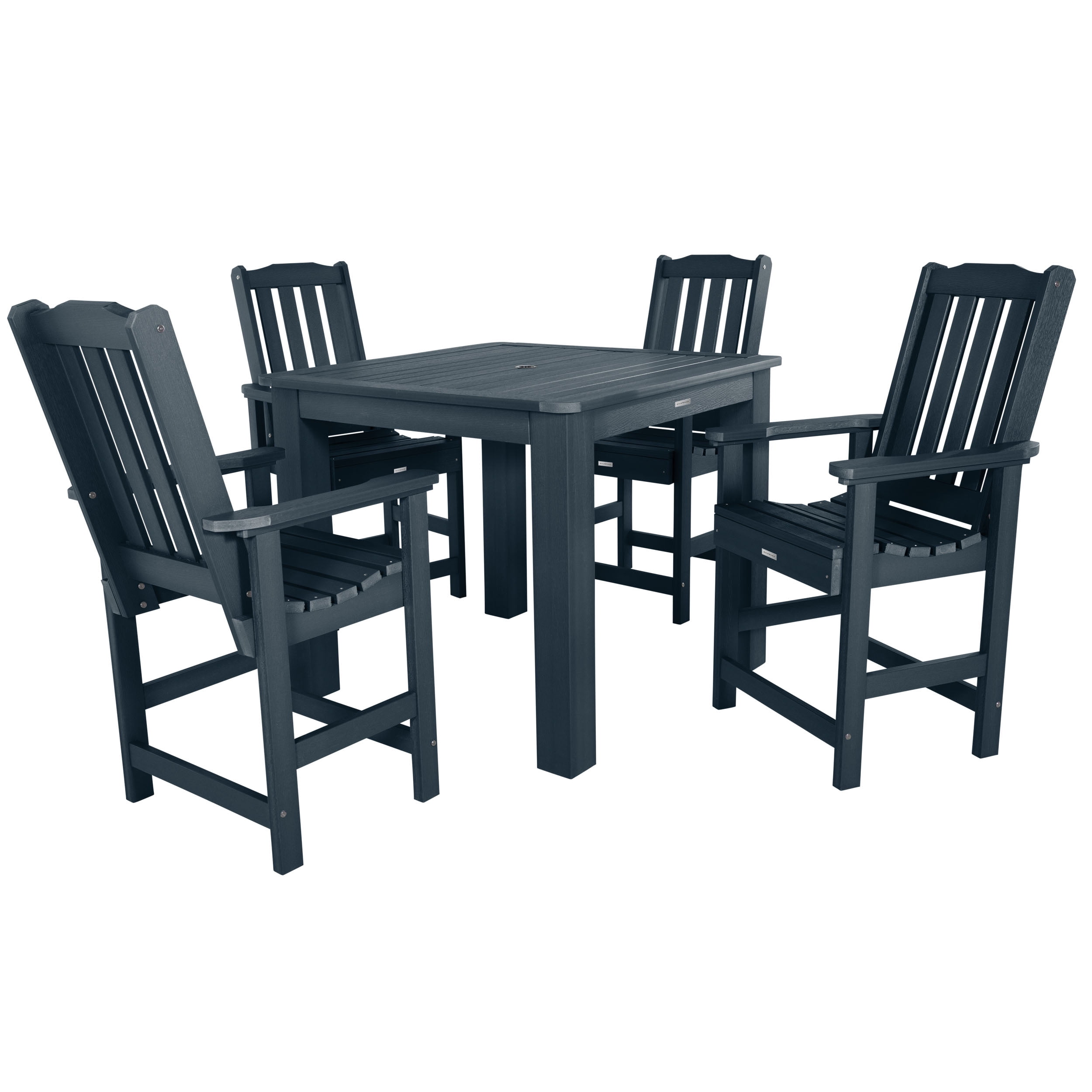 Highwood's 42" x 42" Square 5-pc Lehigh Dining Set - Counter Height ...