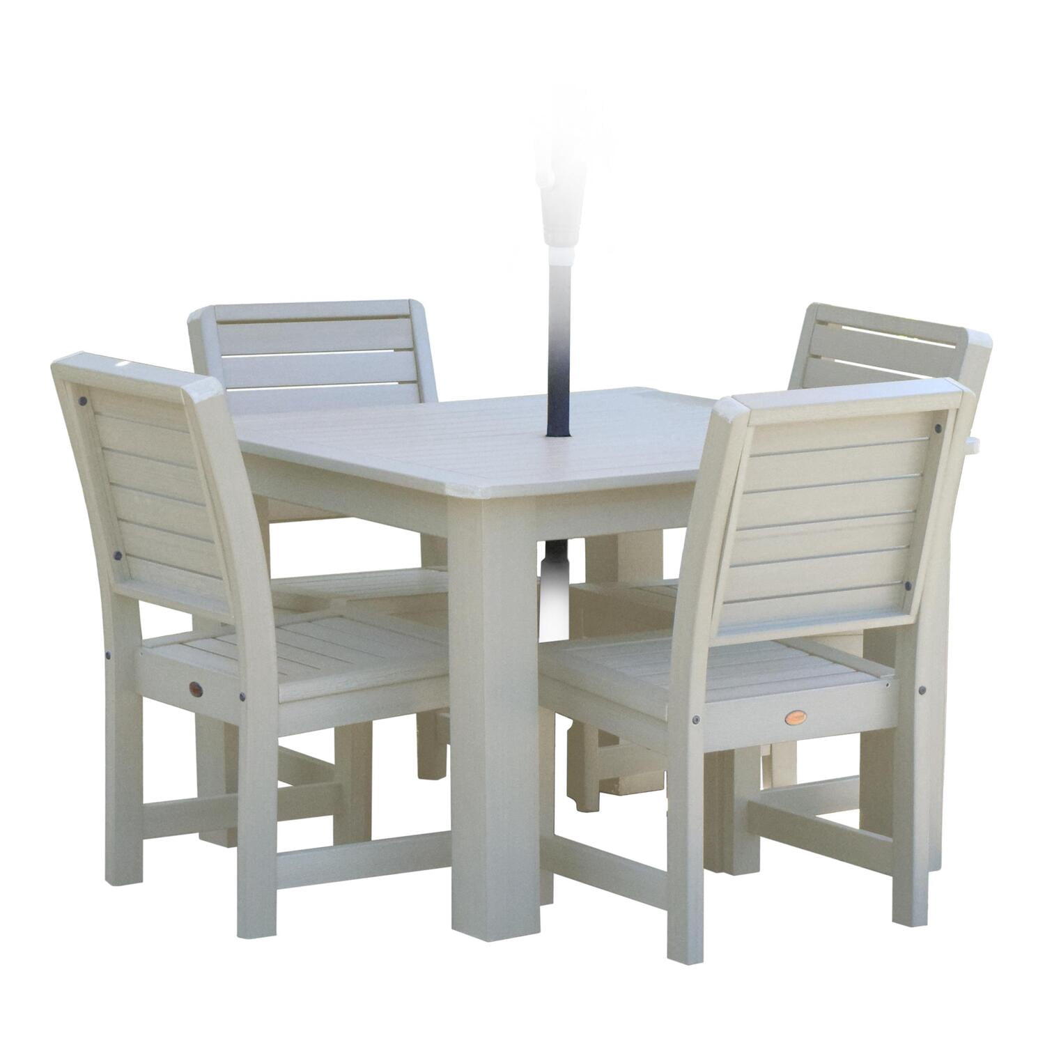 Highwood's 42" x 42" Square 5-pc Weatherly Dining Set - Dining Height ...