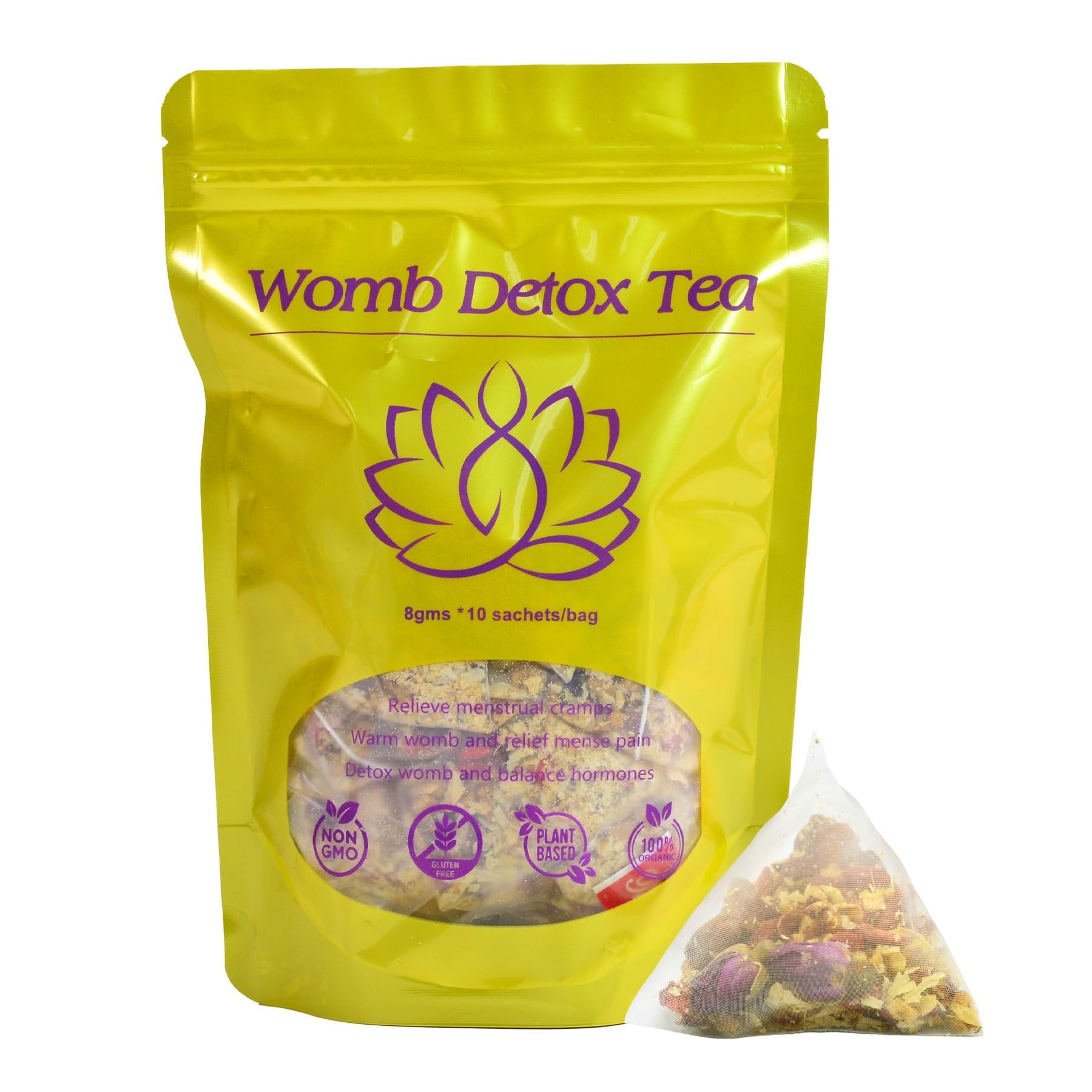 Hiherbs Womb Detox Fertility Tea For Women To Get Pregnant Fast, Herbal ...