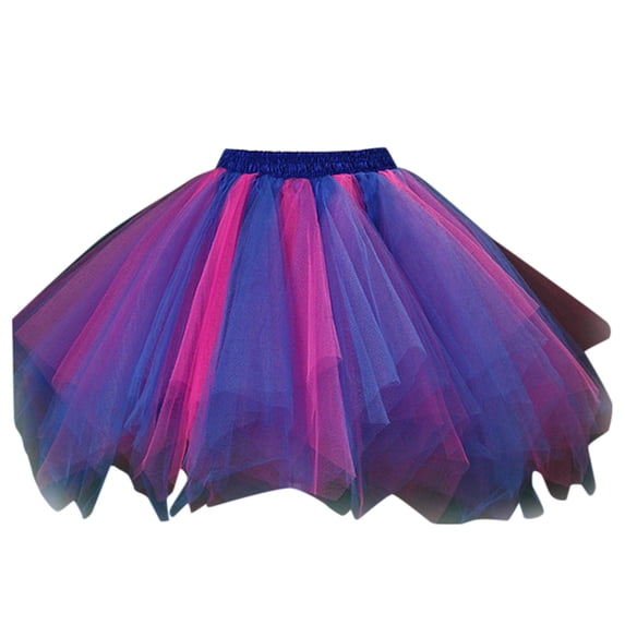 Hihipz Little Girls Skirts Soft Solid Color Tulle Tutu Skirt Carnival ...