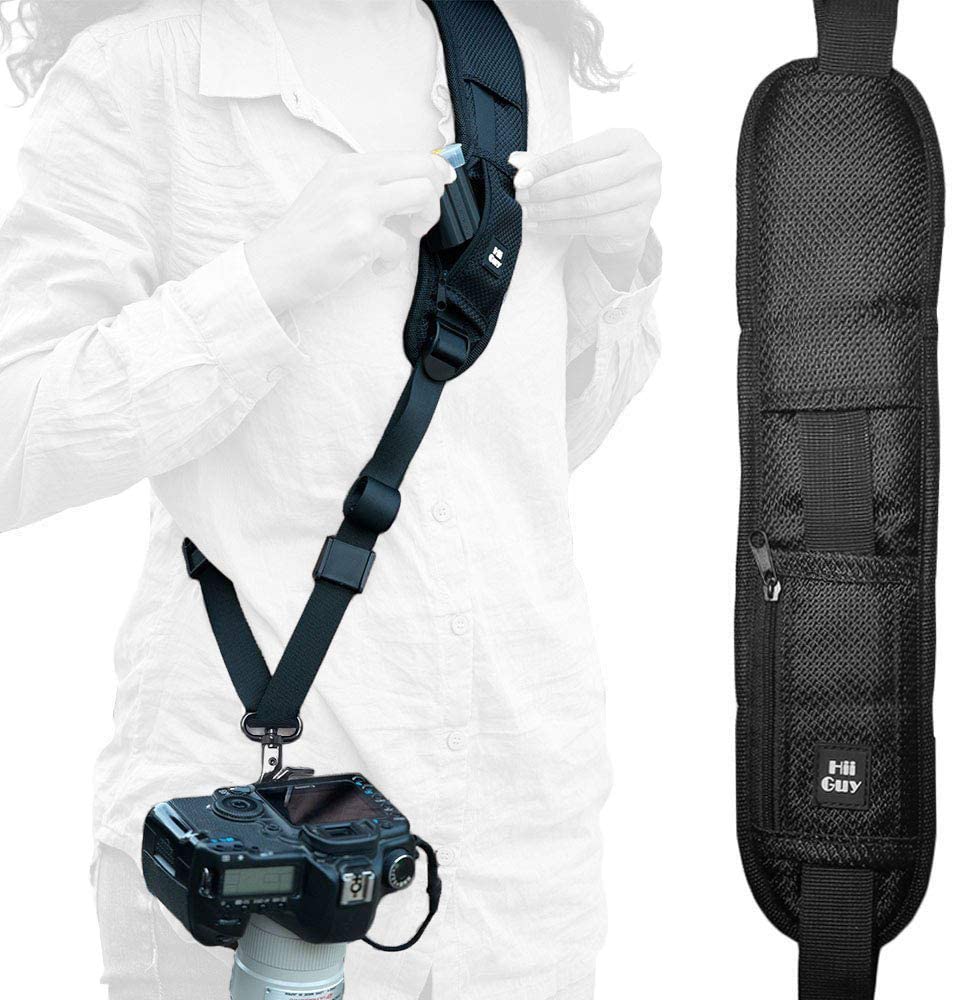 HiiGuy Camera Strap – Regular - Extra Long 32-44 Inch Camera Straps for ...