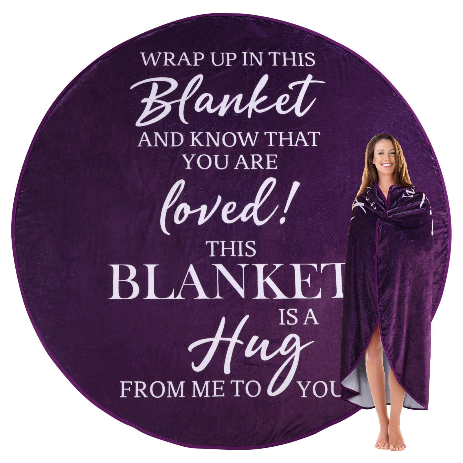 HiiKaa Blanket Gifts for Women- Get Well Blanket, Inspirational Gifts ...