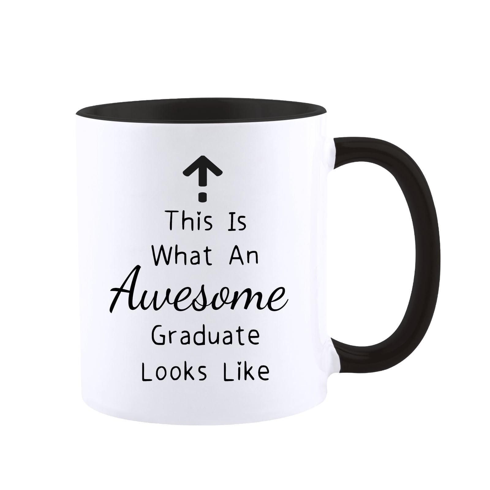 HiiKaa Funny Graduation Coffee Mug for Christmas Gifts from Teacher ...