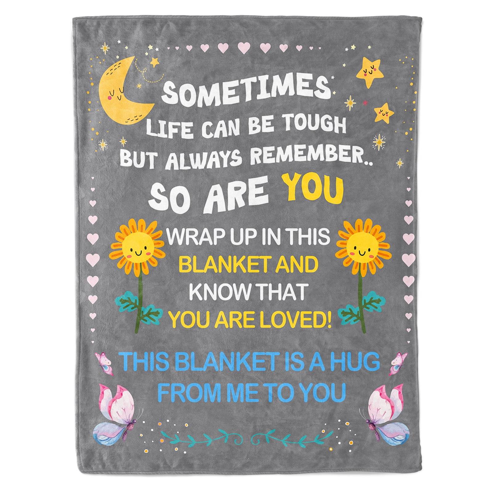 HiiKaa Get Well Gifts for Women Men,Hug/Healing Blanket,Thinking of You ...