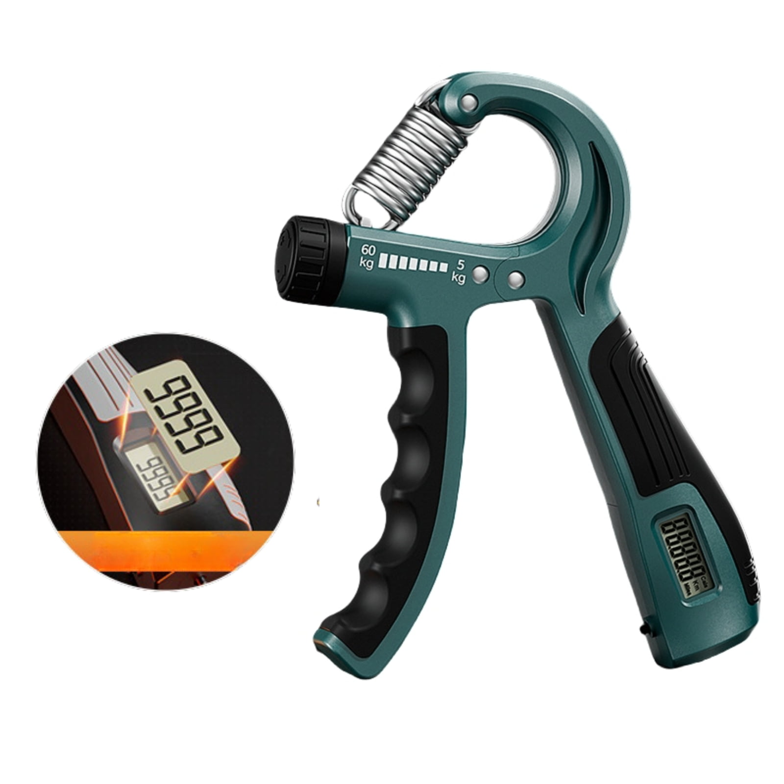Hiii 5-60 kg Grip Strength Trainer Muscle Building and Injury Recovery ...