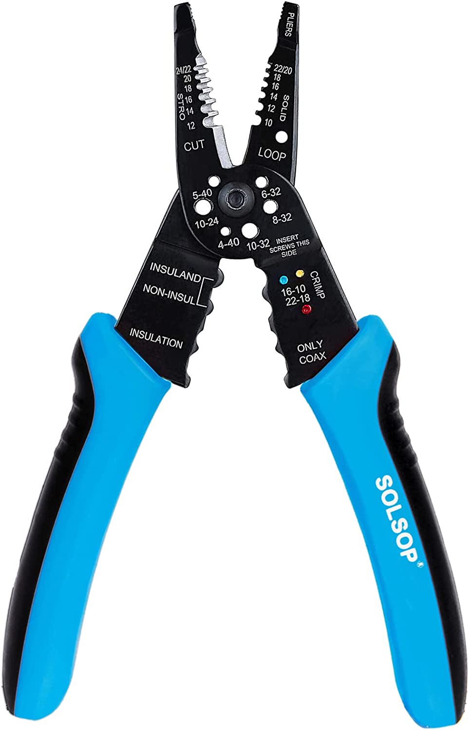 WIRE STRIPPER / CUTTER / CRIMPER 8IN. - Walmart.com