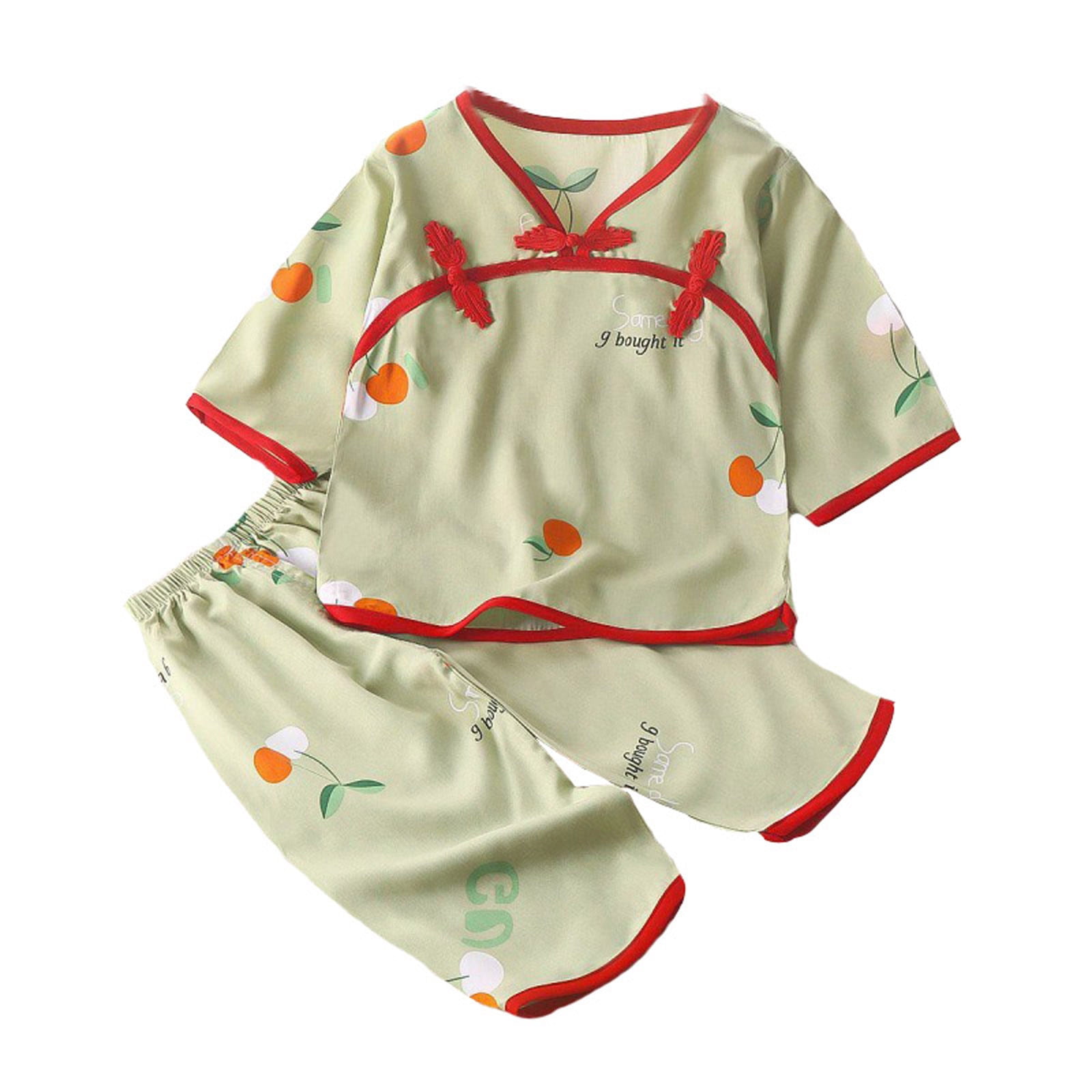 Hiijoy Big Girls Pajamas Chinese Traditional Hanfu-Style Sleepwear ...