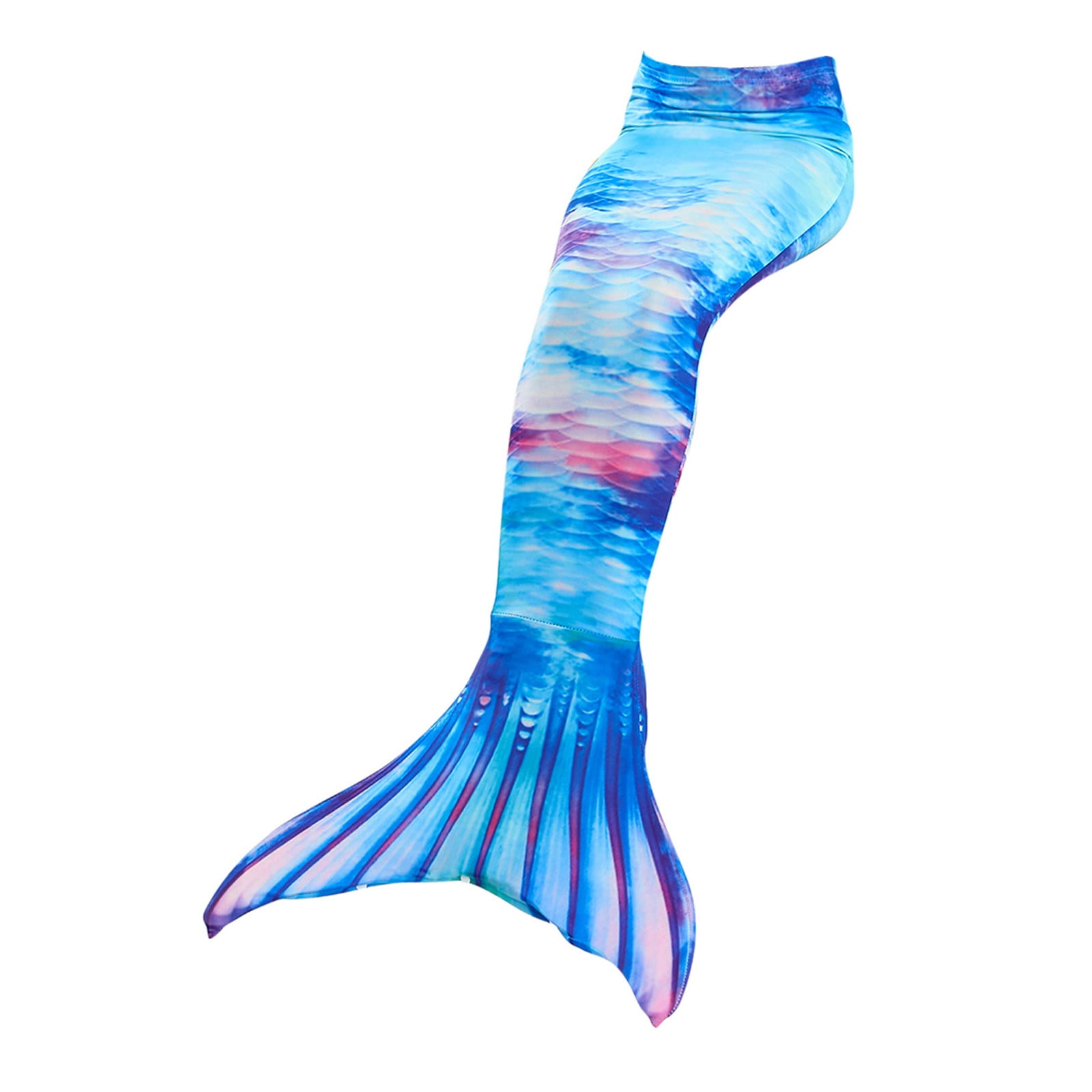 Hiijoy Big Girls Scale Print Fish Tail Swimsuit Dress Up Beach Bathing Suit with UPF50 ...