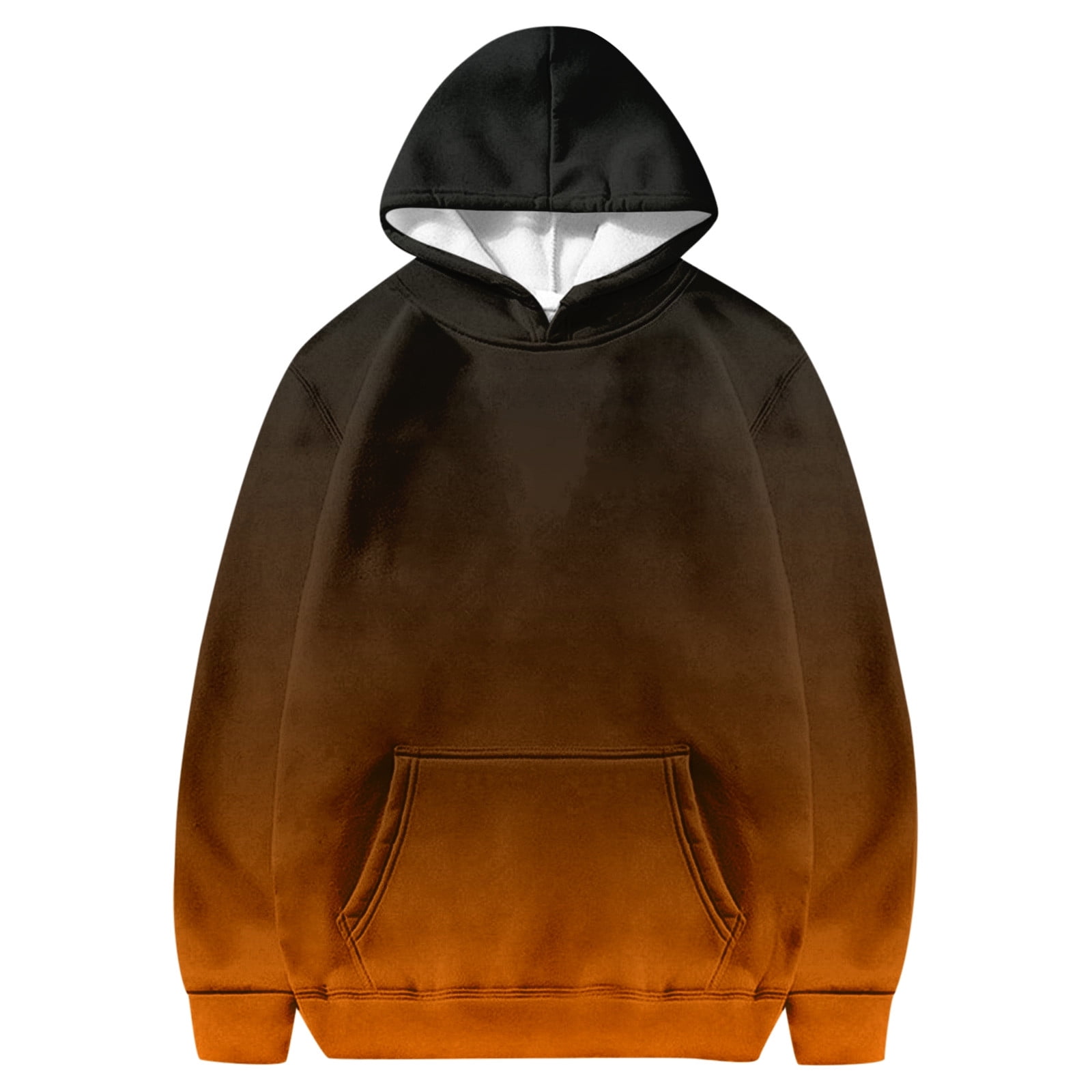 Hiijoy Girl's Hoodie Gradient Hooded Sweatshirt Long Sleeve Loose ...
