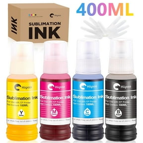 Hiipoo Sublimation Ink 500ML Compatible with Ecotank Printers ET-2400 ...