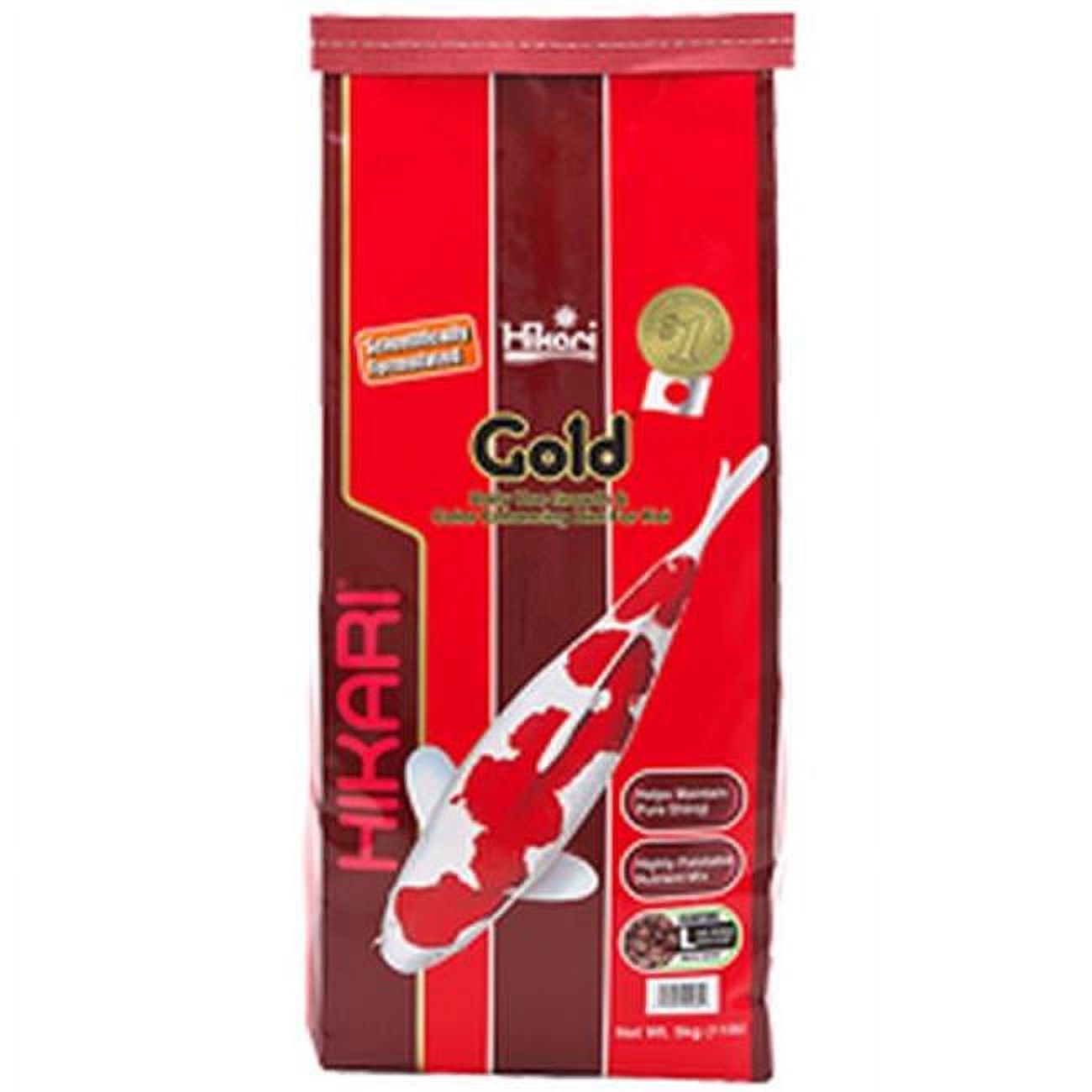 Hikari 11 lbs Gold Large Pellet Koi & Fish Food - Walmart.com