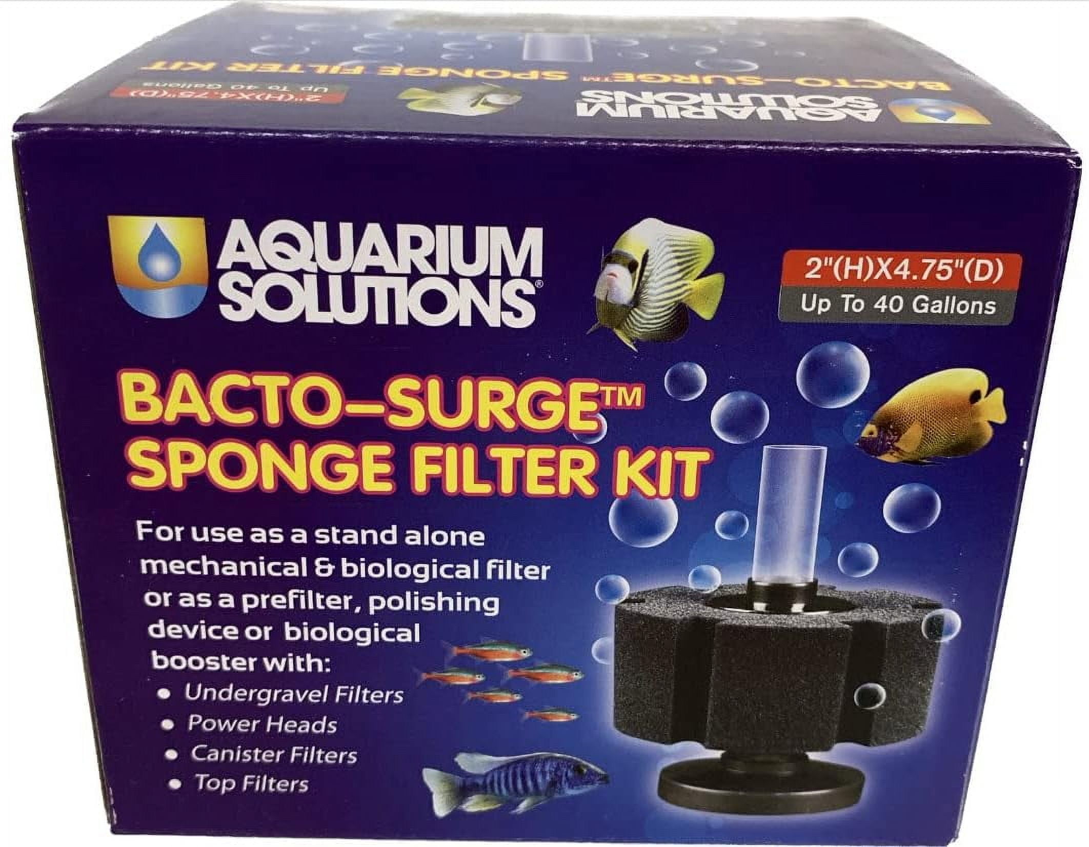 Hikari Aquarium Solutions Bacto Surge Foam Filter Small - Walmart.com