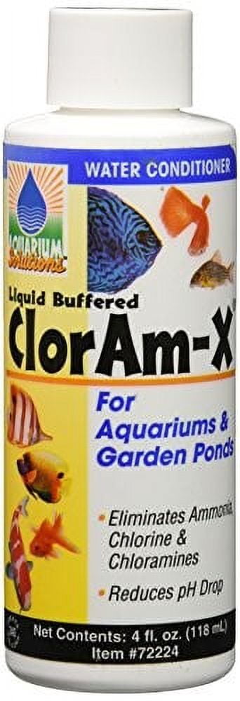 Hikari Aquarium Solutions ClorAm-X Liquid Conditioner Bottle, 4 Oz ...