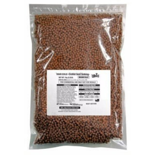 Hikari USA Cichlid Gold Sinking Pellets Fish Food - Walmart Business ...