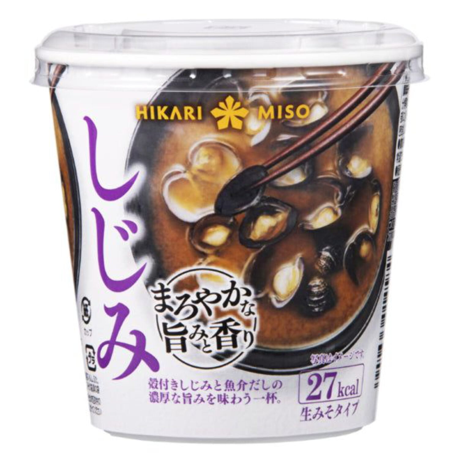 Hikari Cup Miso Soup Shijimi Clam Authentic Japanese Instant Soup - Tokyo Snack Land - Walmart.com