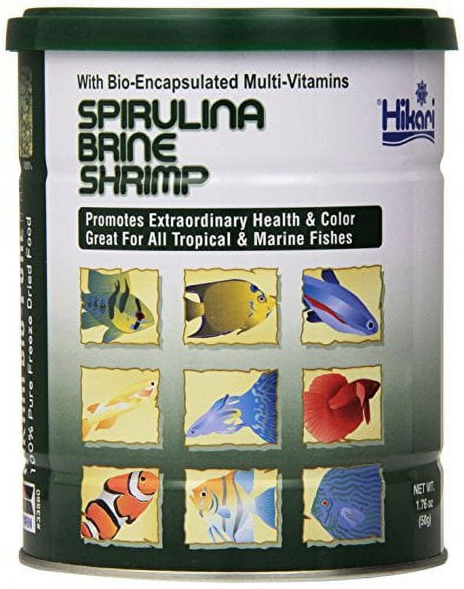 Hikari Freeze Dried Spirulina Brine Shrimp - Walmart.com