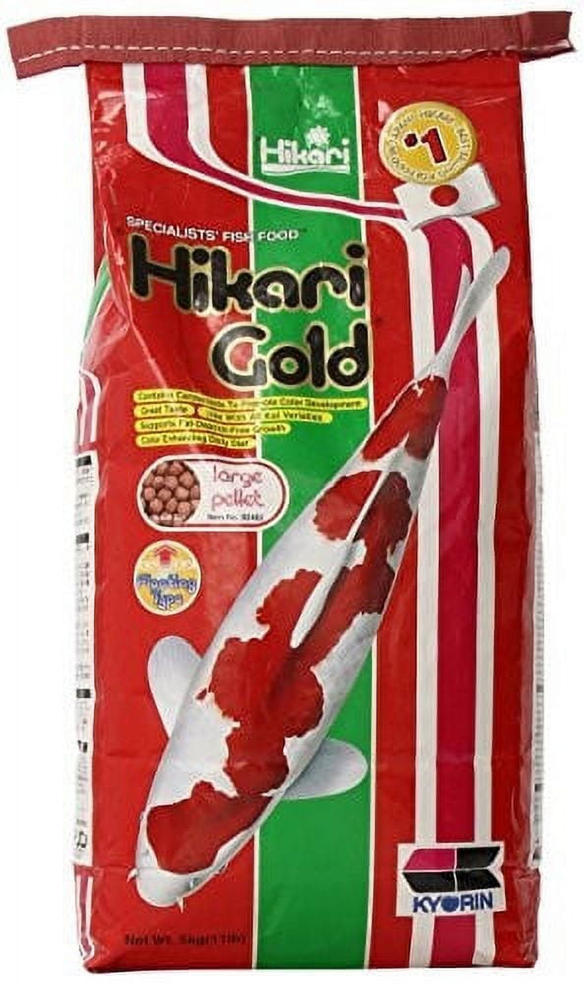 Hikari Gold Koi Daily Food for Fish Pond, Large Size, 11 lb - Walmart.com