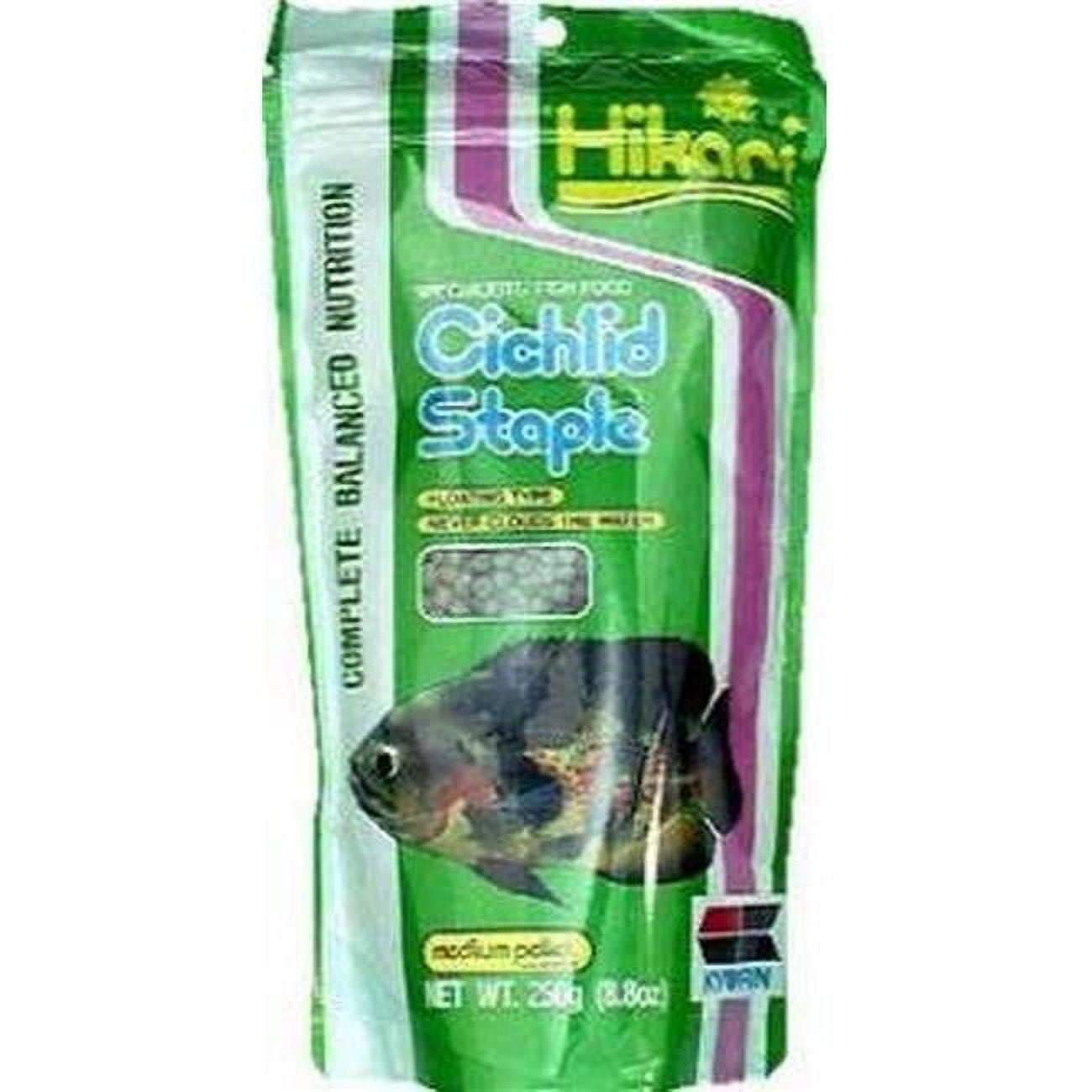 Hikari HIK03328 8.8 oz Medium Cichlid Staple Fish Food - Walmart.com