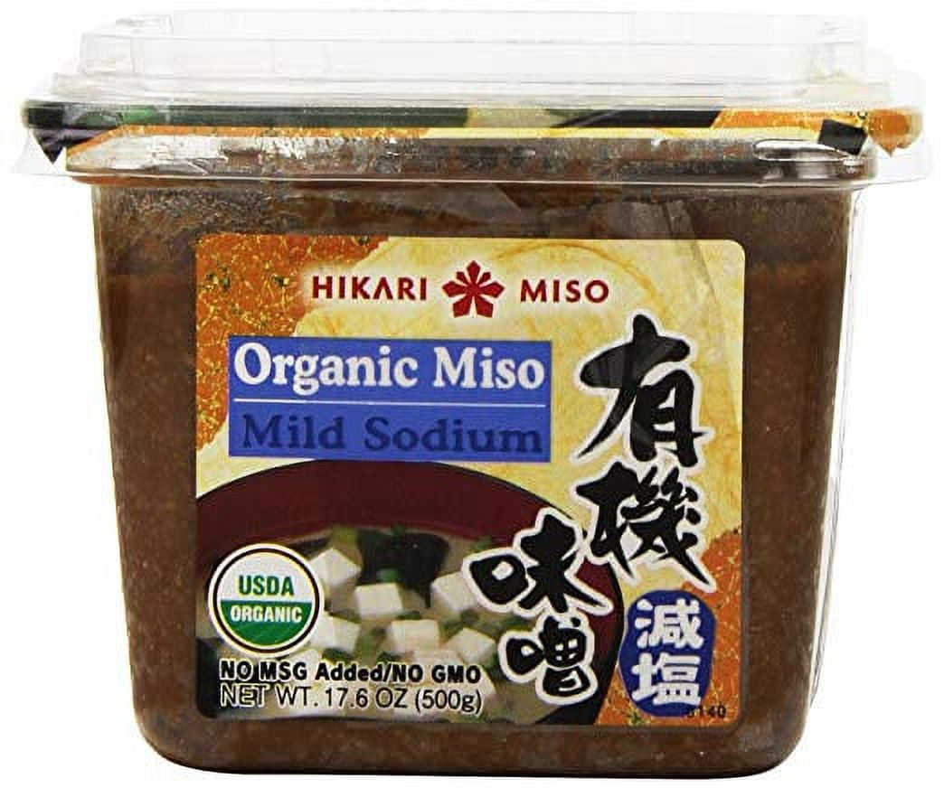 Hikari Organic Mild Sodium Miso Paste 17.6 OZ (2 Tubs) - Walmart.com