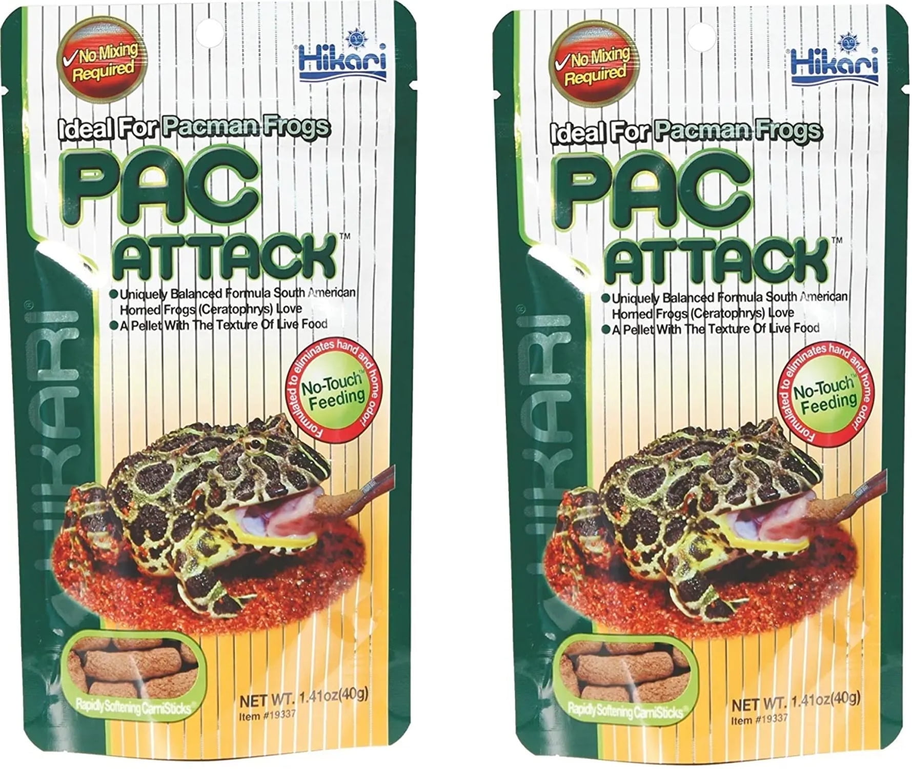 Hikari Pac Attack Food For Pacman Frogs, 1.41oz - Walmart.com