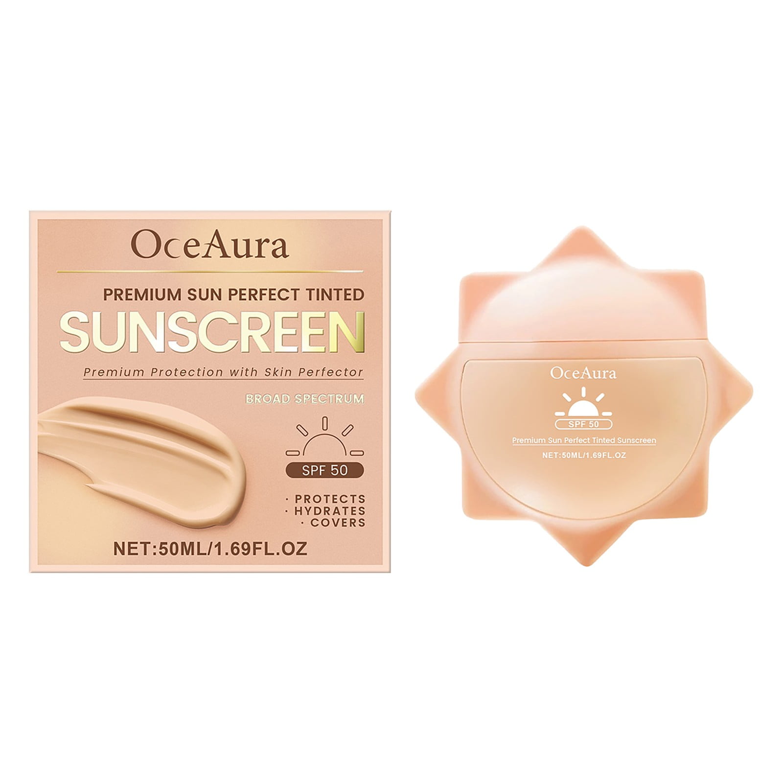 Hikari Skin Premium Sun Perfect SPF 50-50ml Tinted Mineral Sunscreen ...
